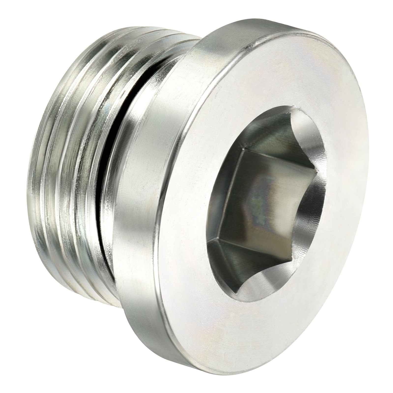 Uxcell M30*2 Internal Hex Head Pipe Fitting Plug, Male Thread 45# Steel ...
