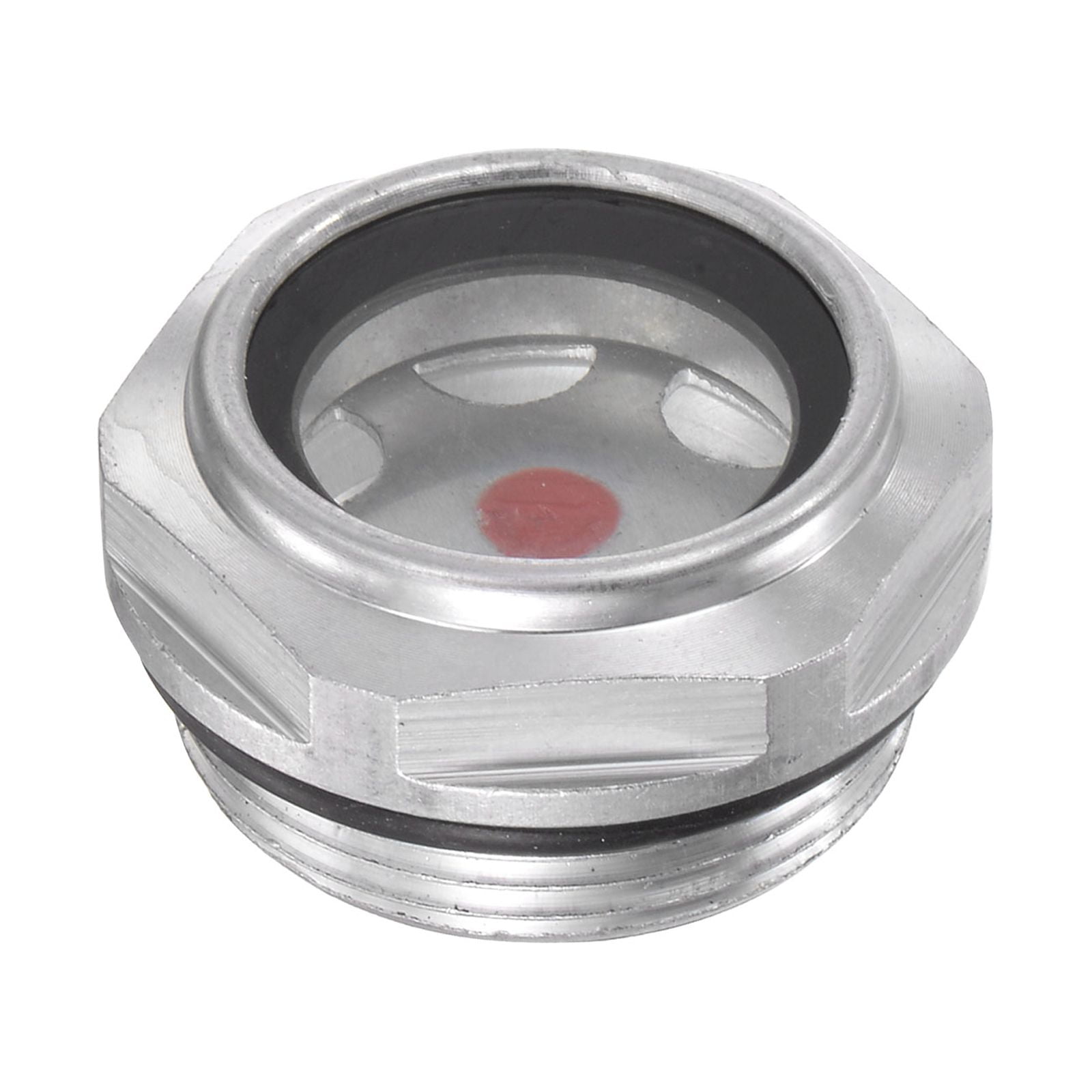 Uxcell M30x1.5mm Male Threaded Aluminum Air Compressor Oil Level Gauge ...