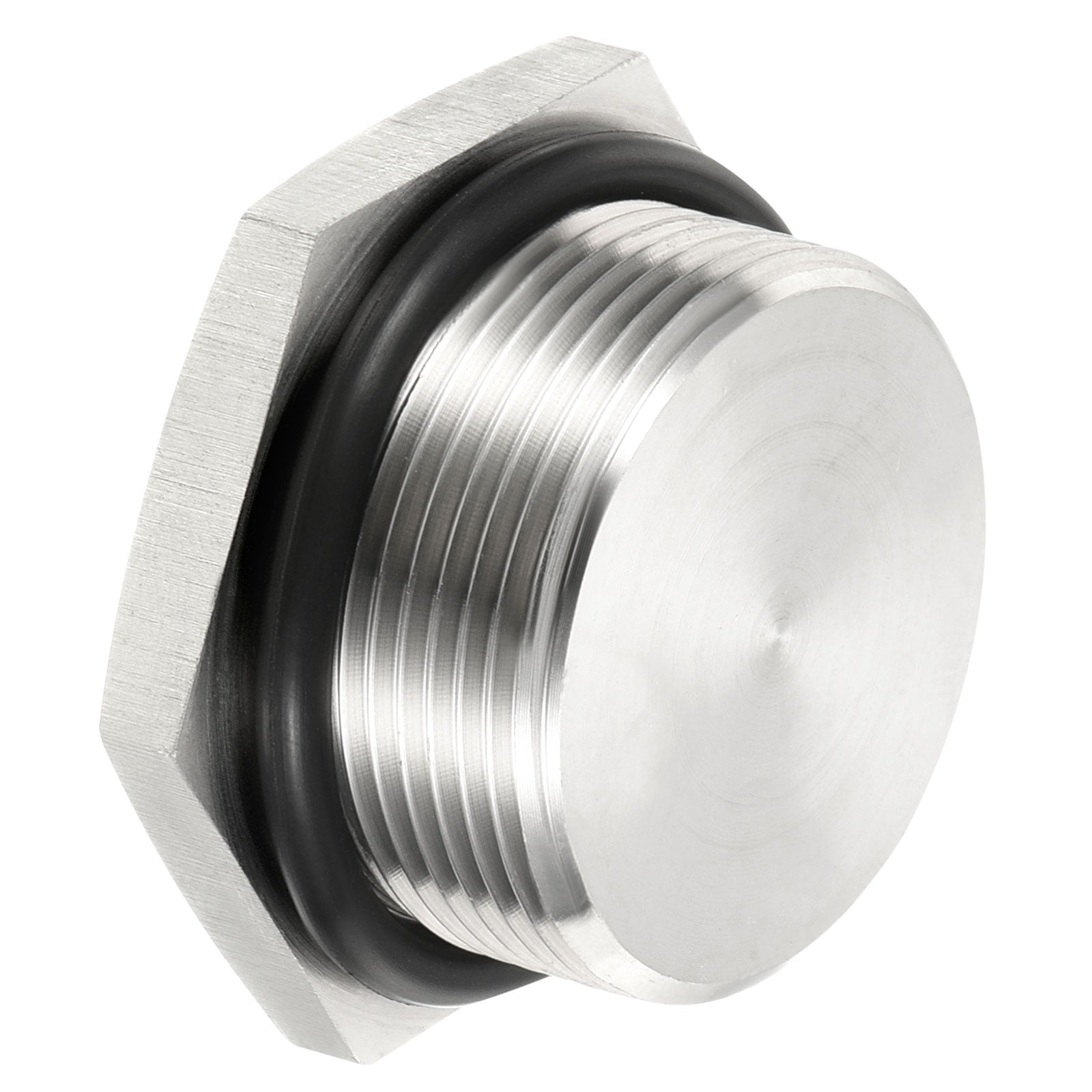 Uxcell M32x1.5 Male Plug Fittings, Stainless Steel Hex Head Socket Pipe ...
