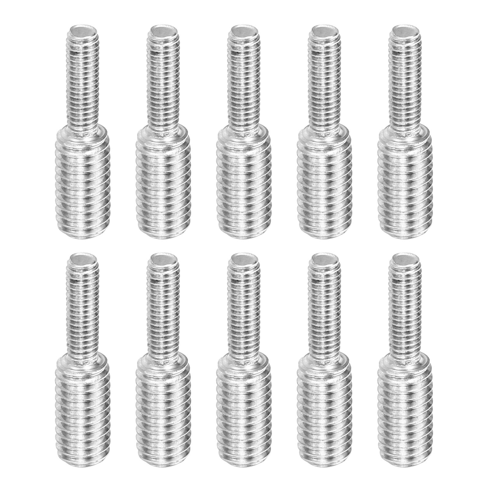 Uxcell M3x0 5 To M5x0 8 Double End Threaded Stud Screw Bolt 304 Uxcell M3x0 5 To M5x0 8 Double End Threaded Stud Screw Bolt 304