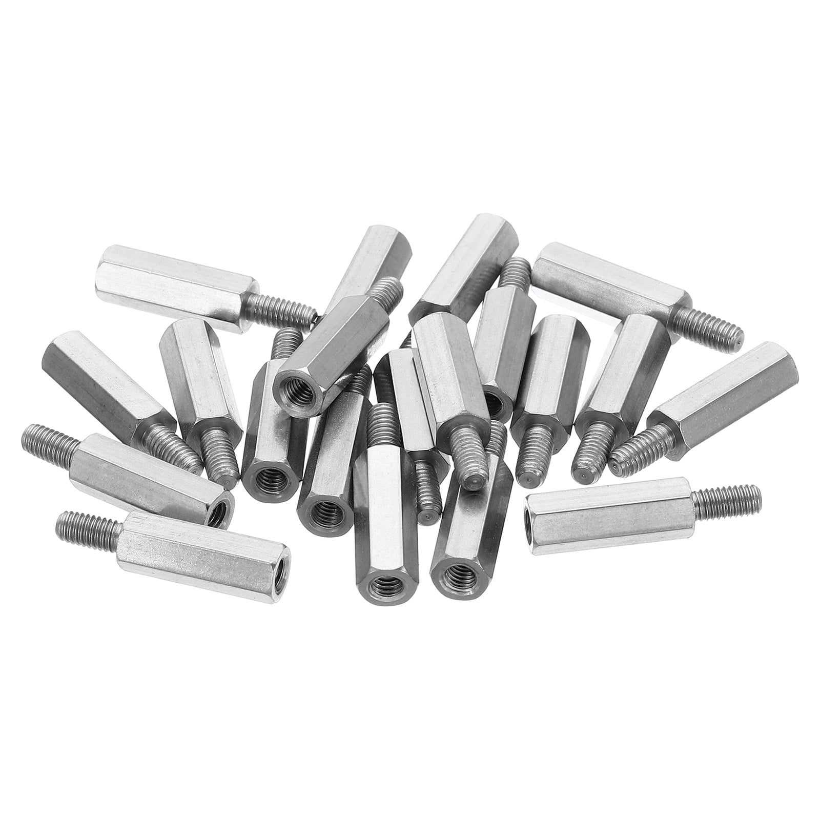 Uxcell M3x14mm+6mm Male-Female Hex Standoff Screws, Stainless Steel PCB Standoffs for ...
