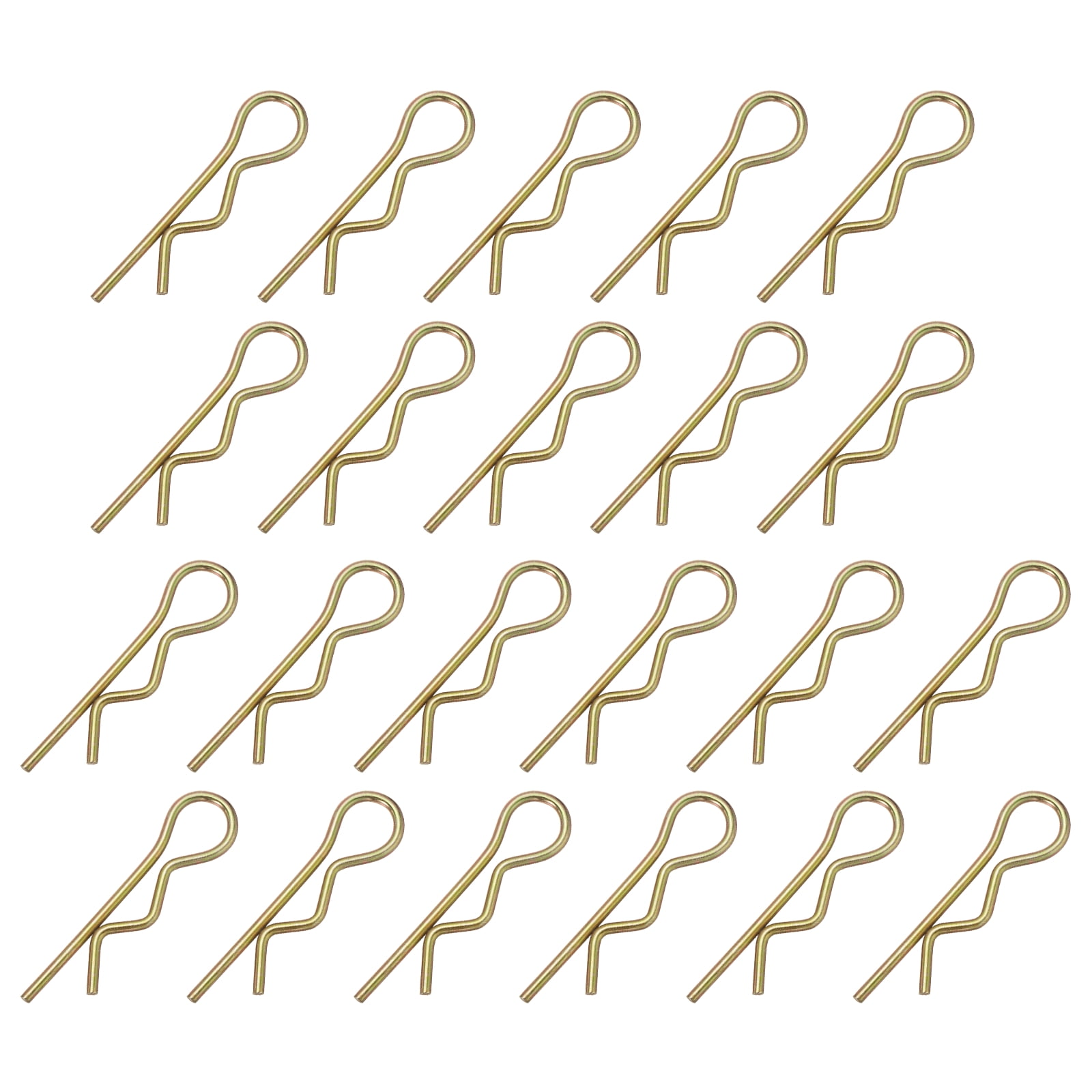 Uxcell M3x70mm Cotter Pins, 22 Pcs Heavy Duty R Clips Hardware Pin ...