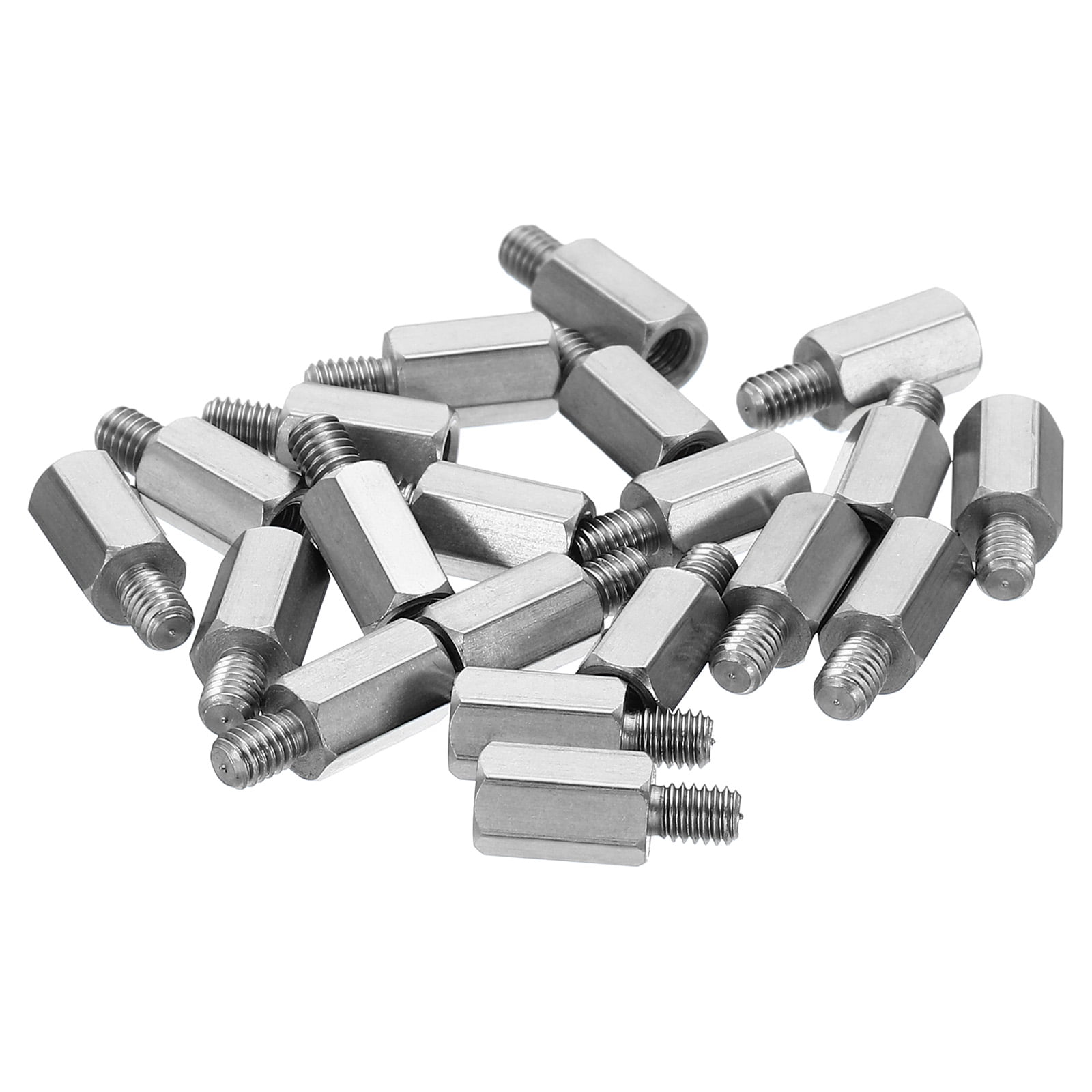 Uxcell M3x8mm+4mm Male-Female Hex Standoff Screws, Stainless Steel PCB Standoffs for ...