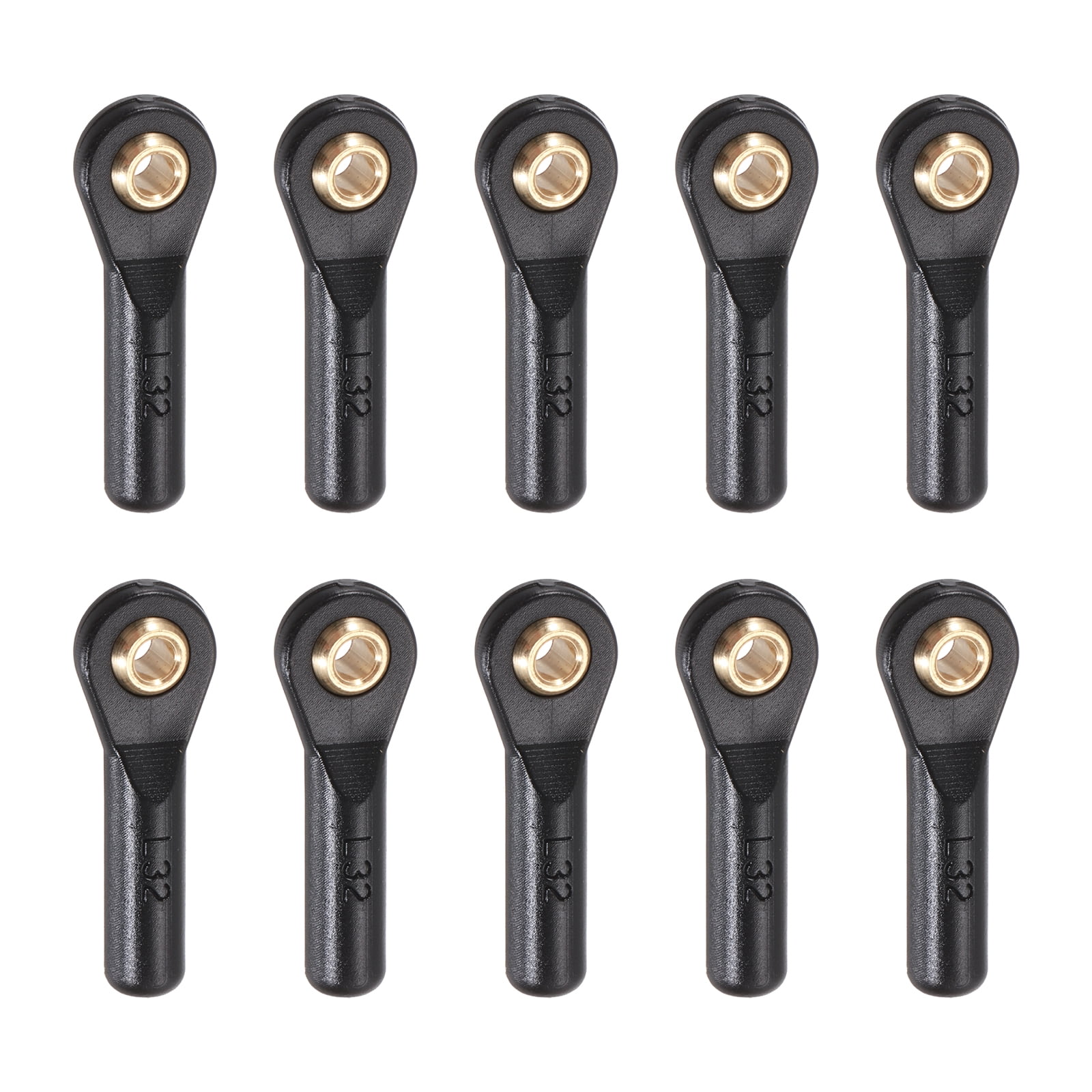 Uxcell M3xL32mm 3mm Center Hole RC Plastic Tied Rod Ends Link Ball ...