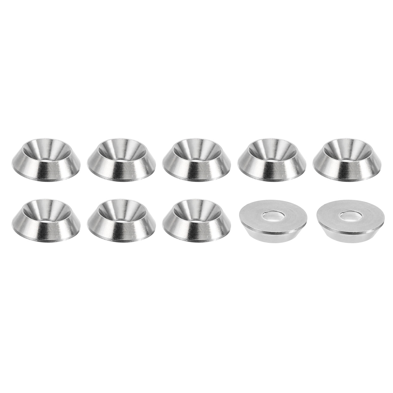 Uxcell M4 Finish Countersunk Washer 13mmx3.2mm 304 Stainless Steel ...