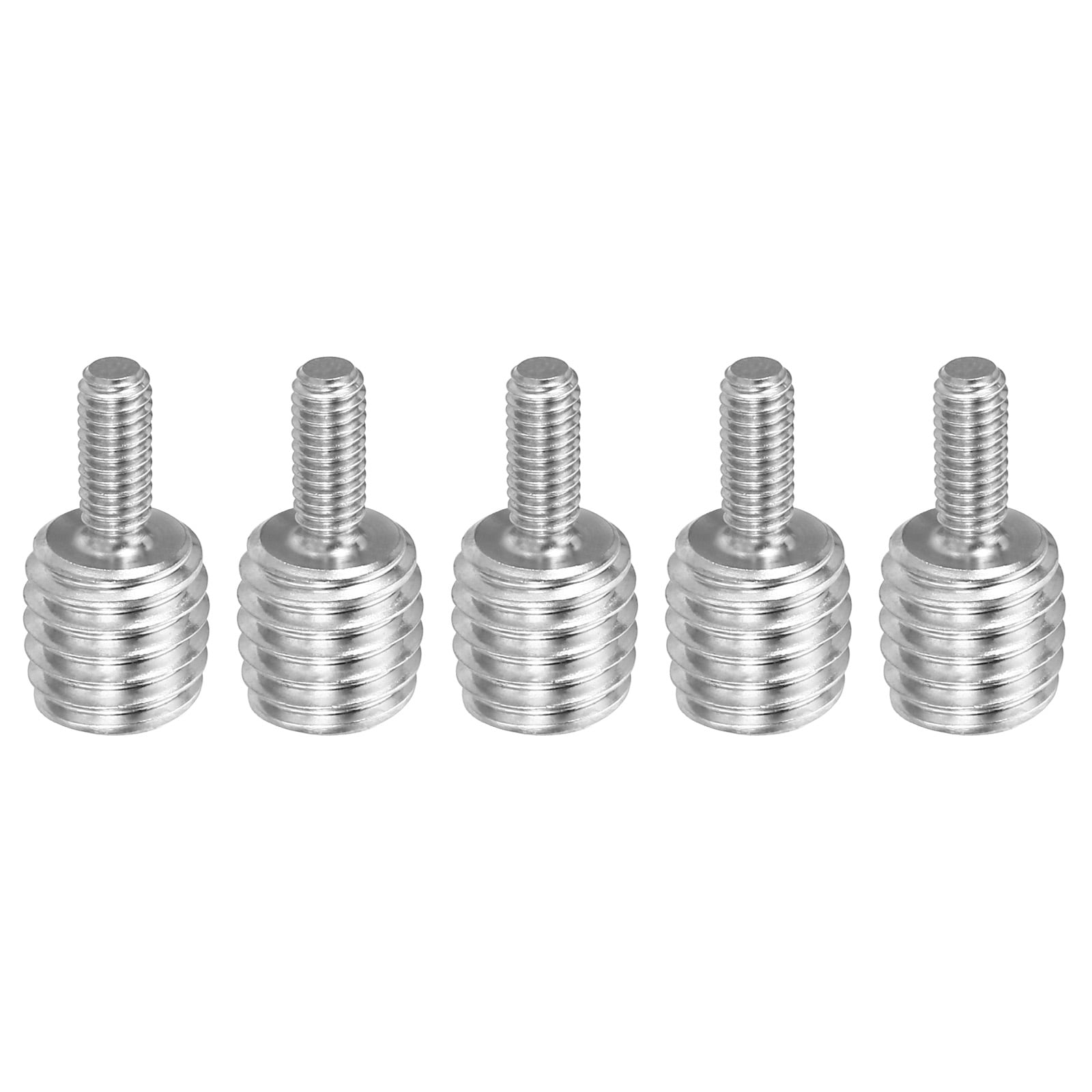 Uxcell M4*M10*20mm Double End Threaded Stud Screw Bolt, 5 Pack 304 ...