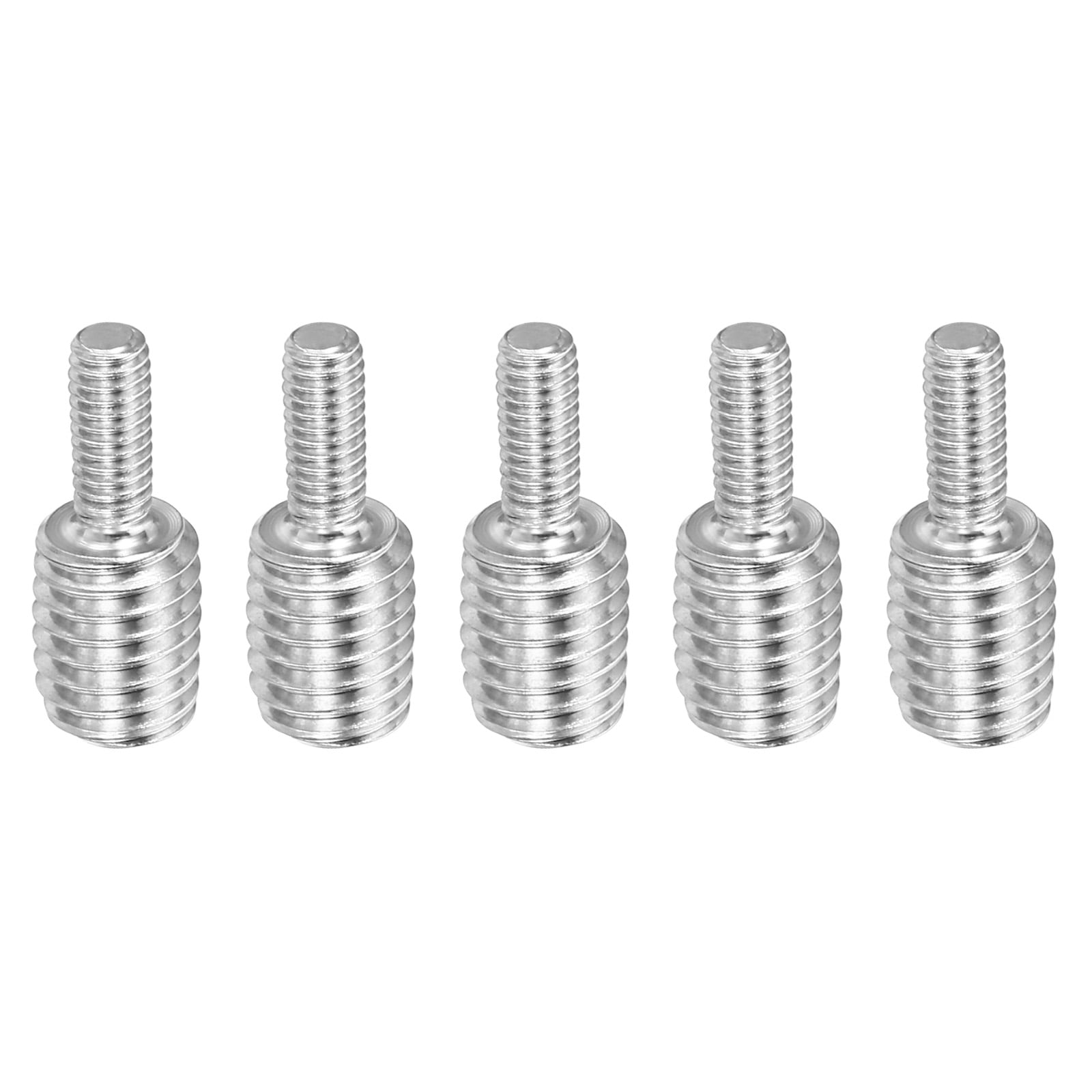 Uxcell M4*M8*20mm Double End Threaded Stud Screw Bolt, 5 Pack 304 ...