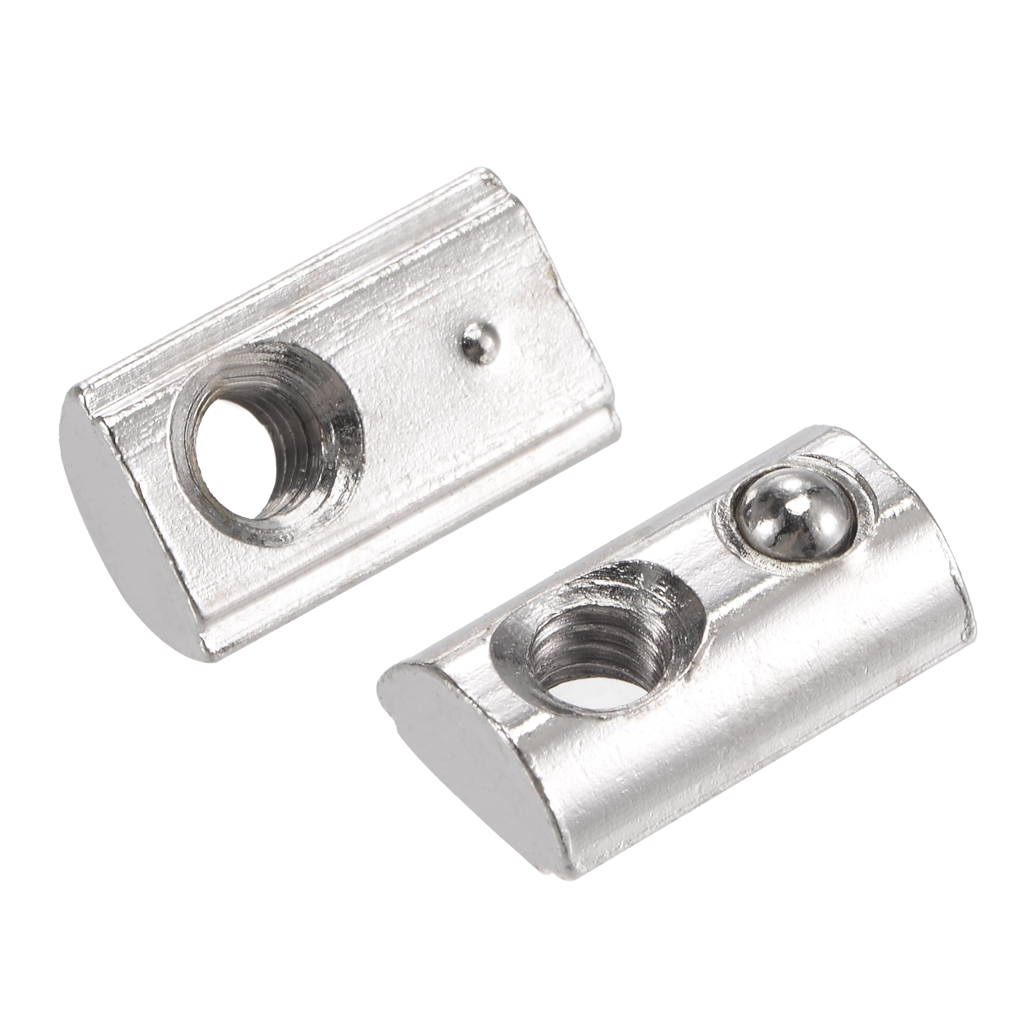 Uxcell M4 Roll in Spring T-nut with Ball Carbon Steel for 2020 Series ...