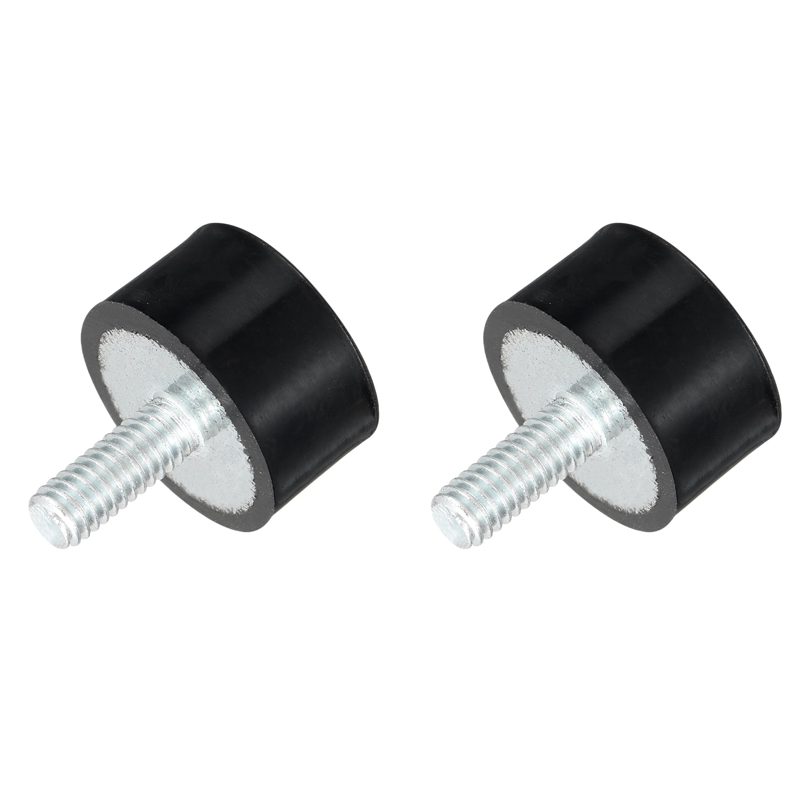 Uxcell M4 Rubber Vibration Shock Absorption Mount W Thread Stud 0.59" x ...