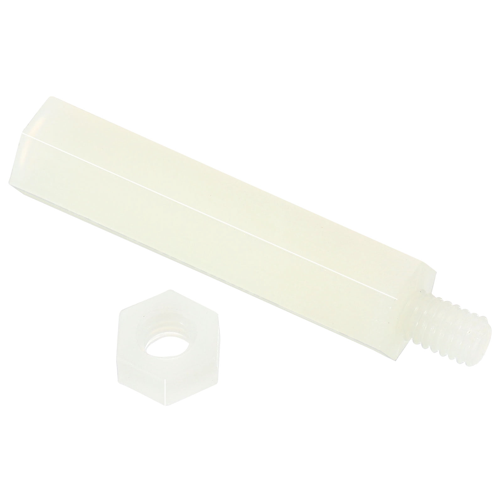 Uxcell M4 Standoff Screws 40 Pack Nylon Hex PCB Standoffs Nuts (30mm6mm ...