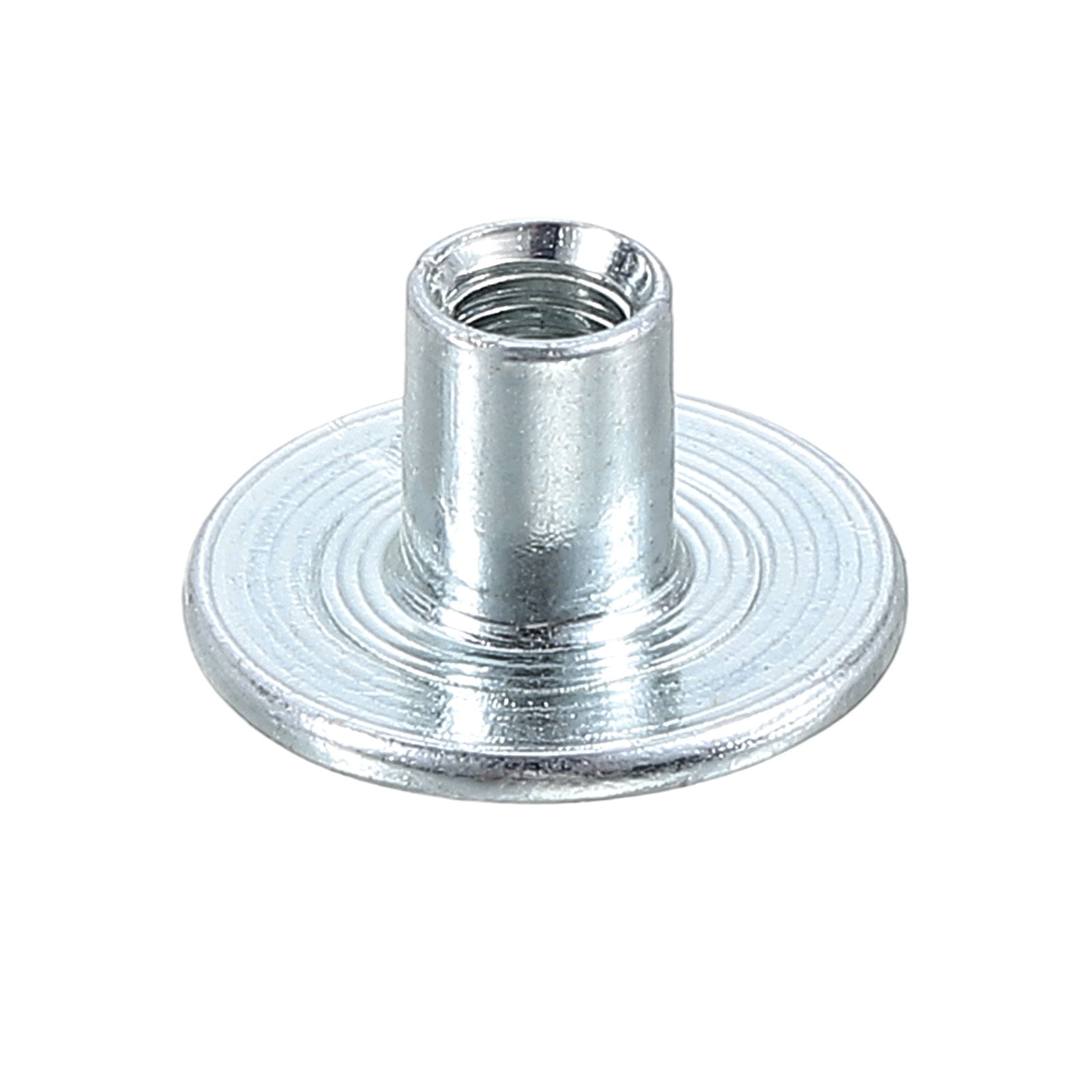 Uxcell M4 T-nuts, 50pcs Carbon Steel Tee Nut Round Base Weld Nut 8mm ...