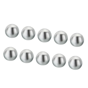 Uxcell M5*0.8 Thread Cap Nuts Knob 15 Pack Brass Ball Lamp Decoration ...
