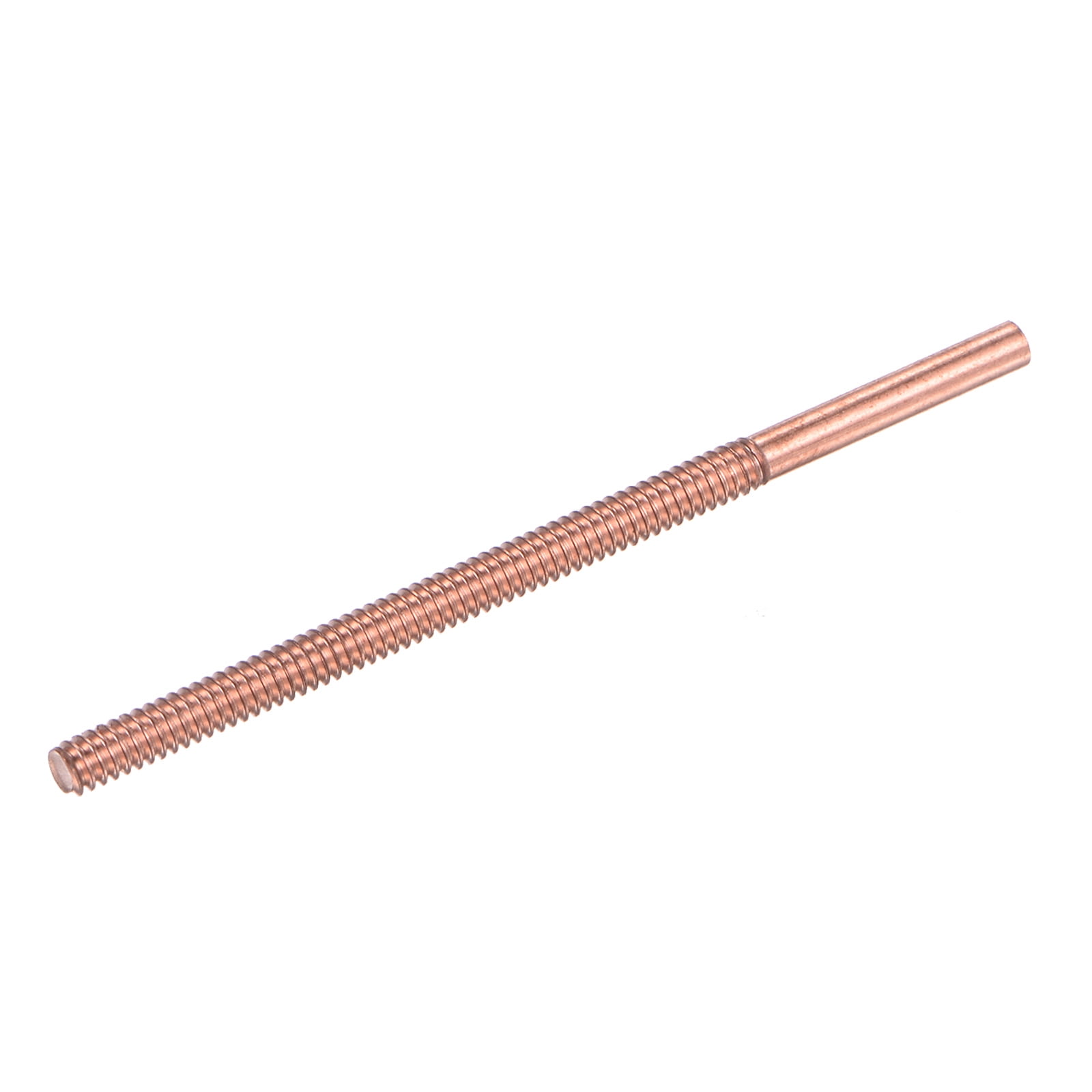 Uxcell M4 Threaded Electrode, Metric Red Copper for EDM Spark without ...