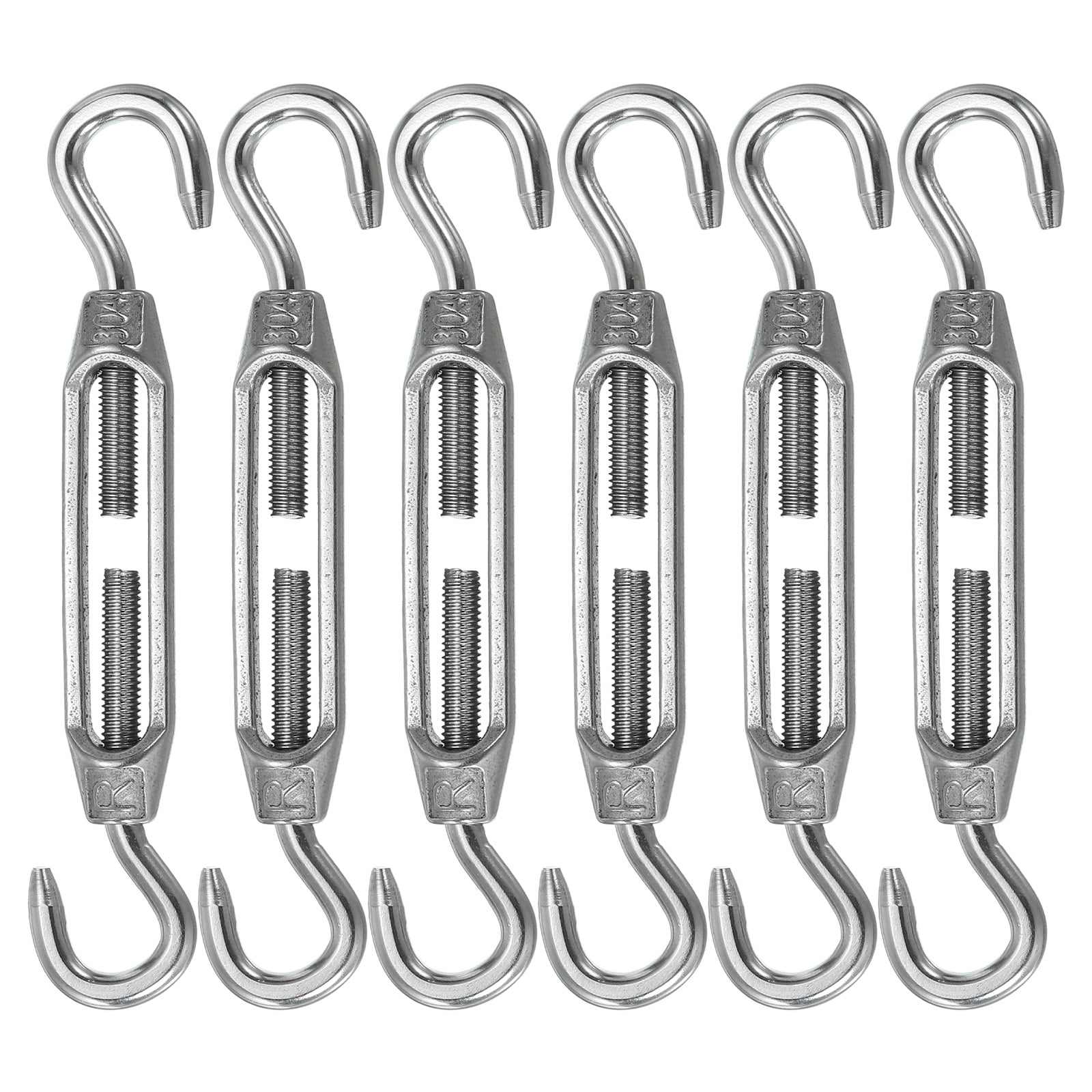 Turnbuckle 4 Aussel 304 Stainless Steel Wire Rope Tensioner Kit, Heavy ...