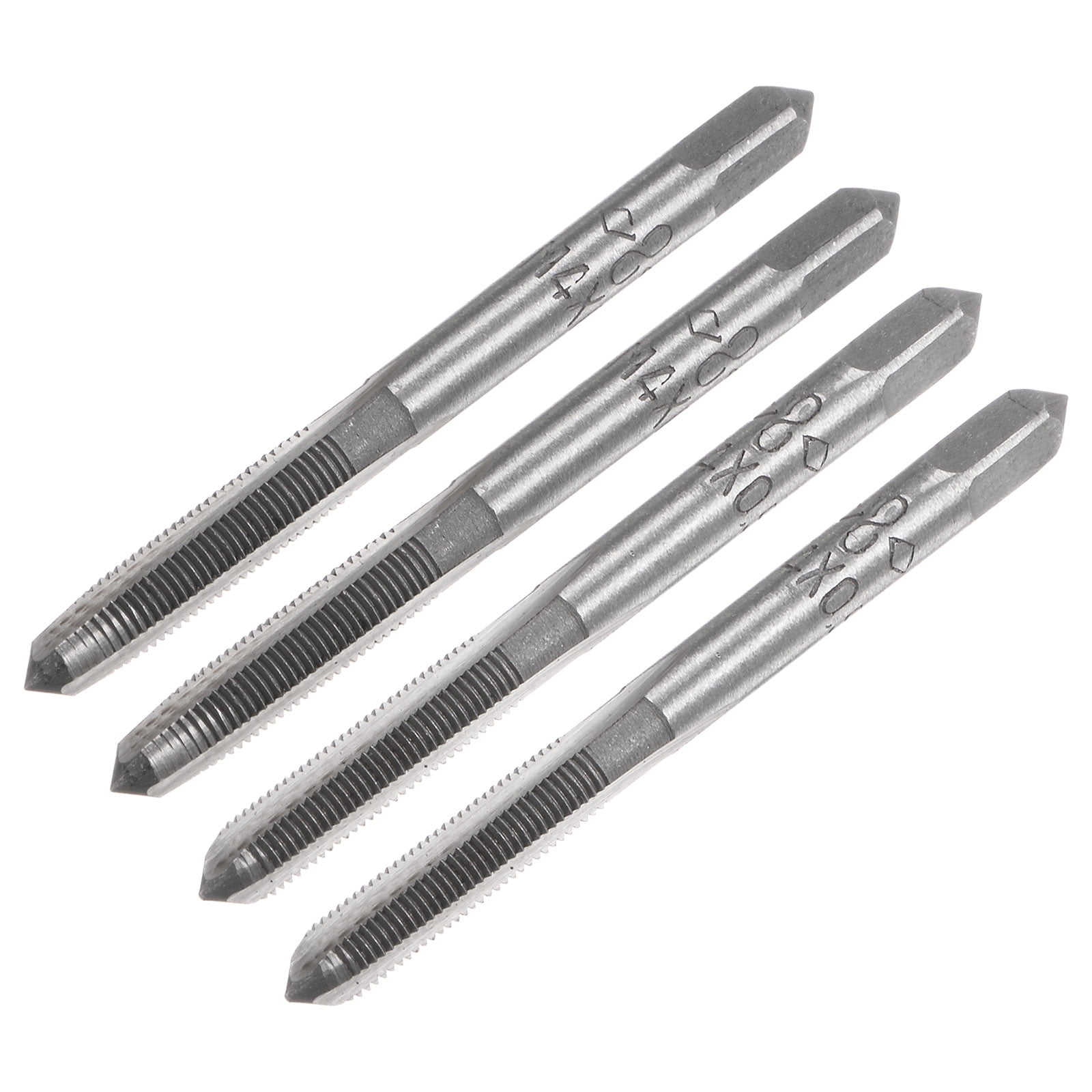 Uxcell M4 x 0.5 Alloy Tool Steel Taper/Bottom Screw Thread Taps Metric ...
