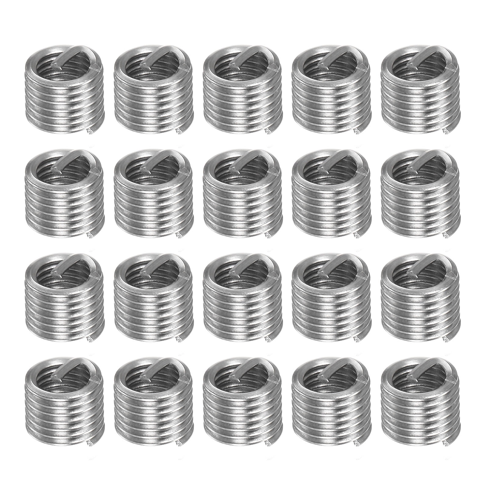 Uxcell M4 x 0.7 1.5D 6mm 304 Stainless Steel Wire Thread Insert ...