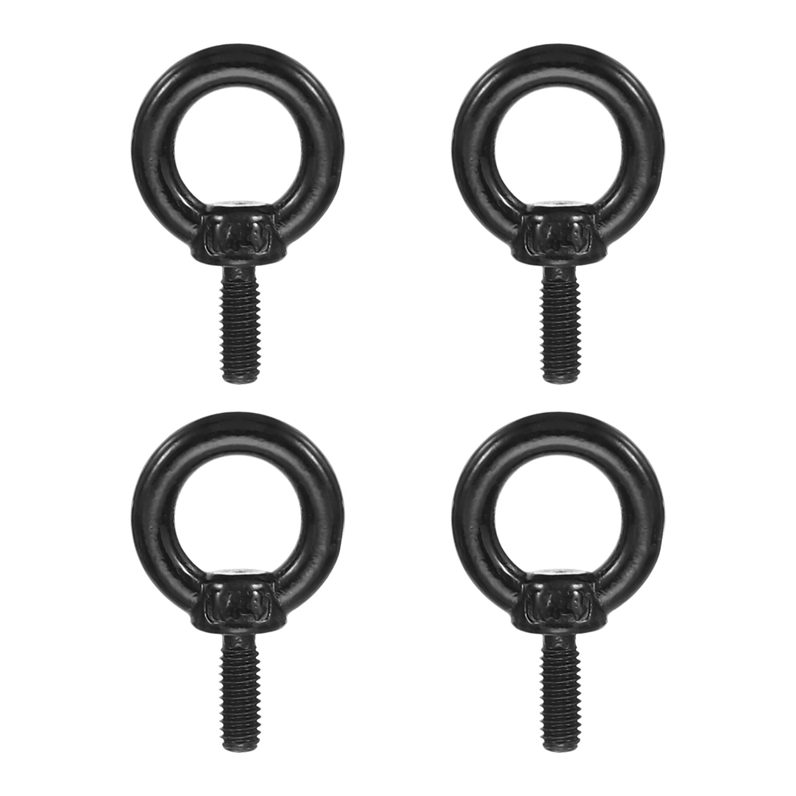 Uxcell M4 x 11mm Lifting Eye Bolt, 4 Pcs 304 Stainless Steel Shoulder ...