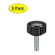 Uxcell Plastic Straight Slide Potentiometer Flat Push Knob Insert Shaft 4x1.6mm Red Black 10pcs ...