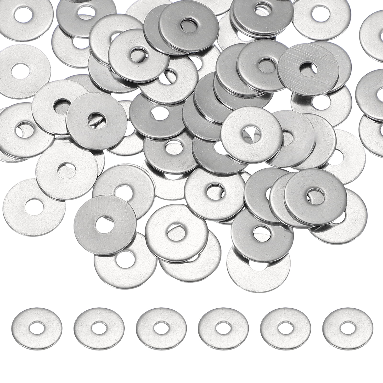 Uxcell M4 x 16mm Metal Screw Washers Set, 66Pcs 304 Stainless Steel ...