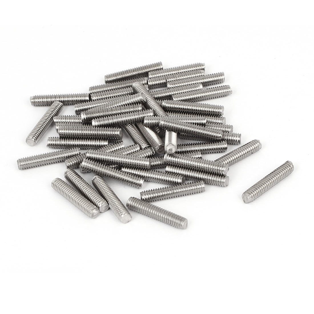 Uxcell M4 x 20mm 304 Stainless Steel Fully Threaded Rod Bar Studs ...