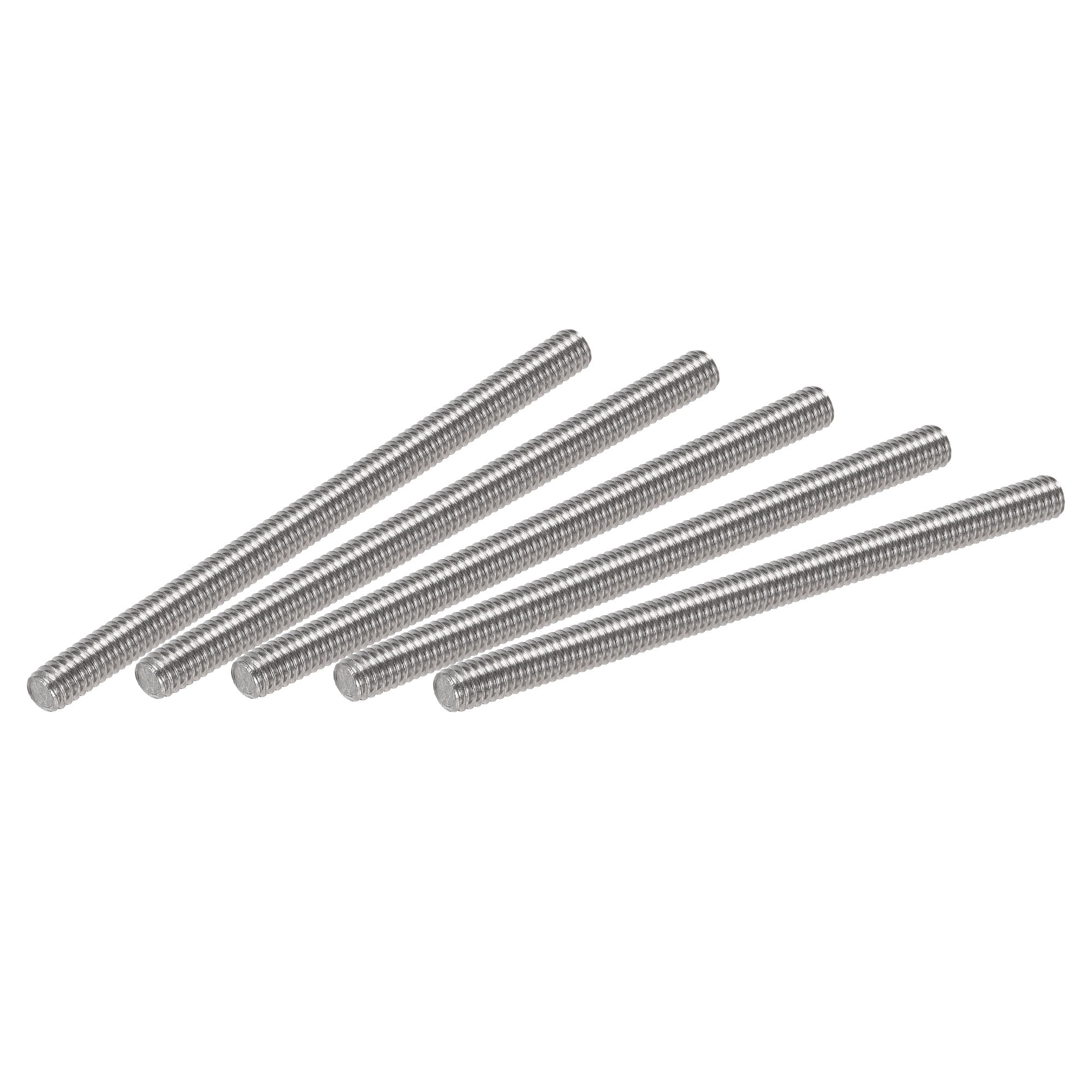 Uxcell M4 x 70mm Fully Threaded Rod 304 Stainless Steel Right Hand ...