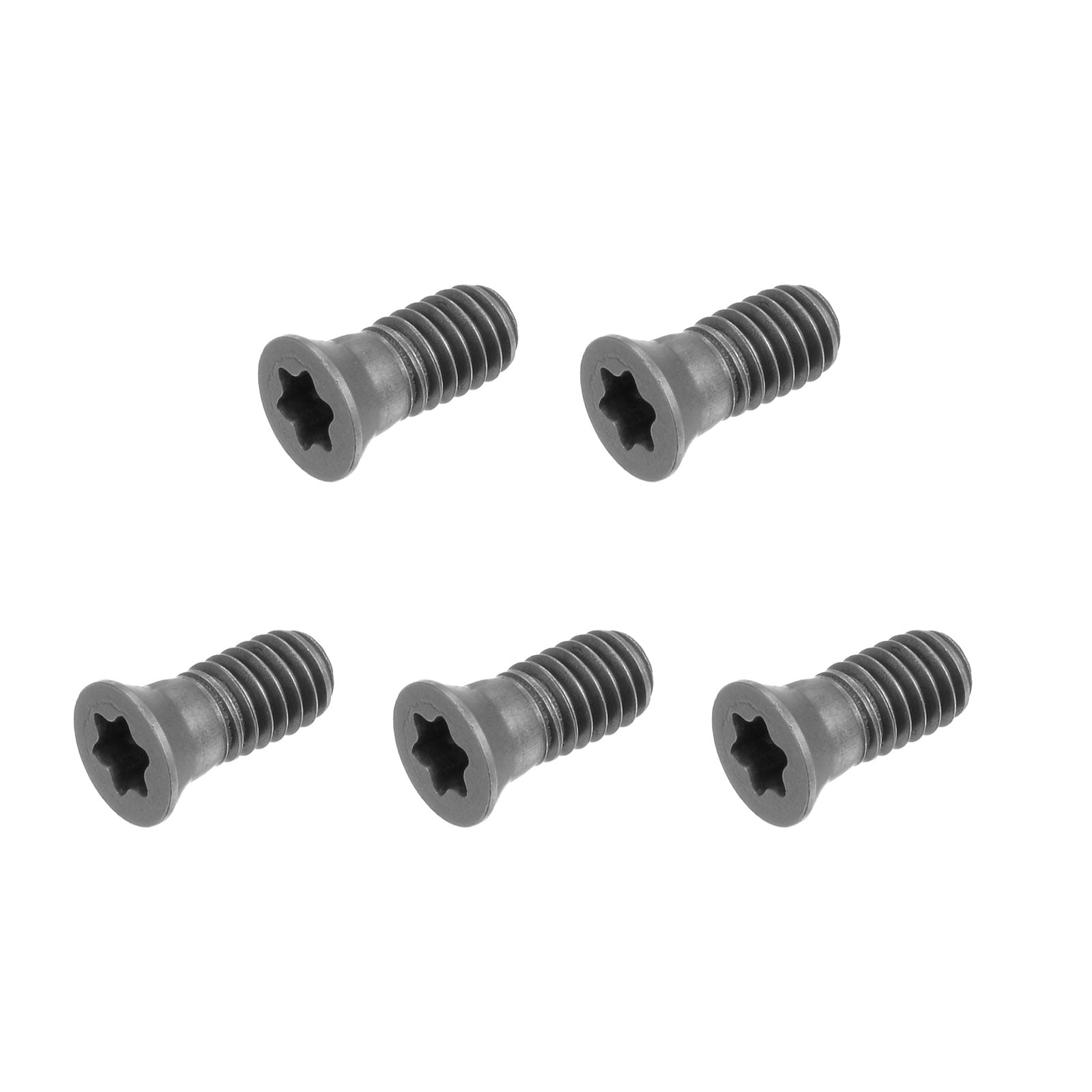 Uxcell M4 x 9mm Torx Head Set Screws, 0.7 Pitch Carbon Steel Socket ...