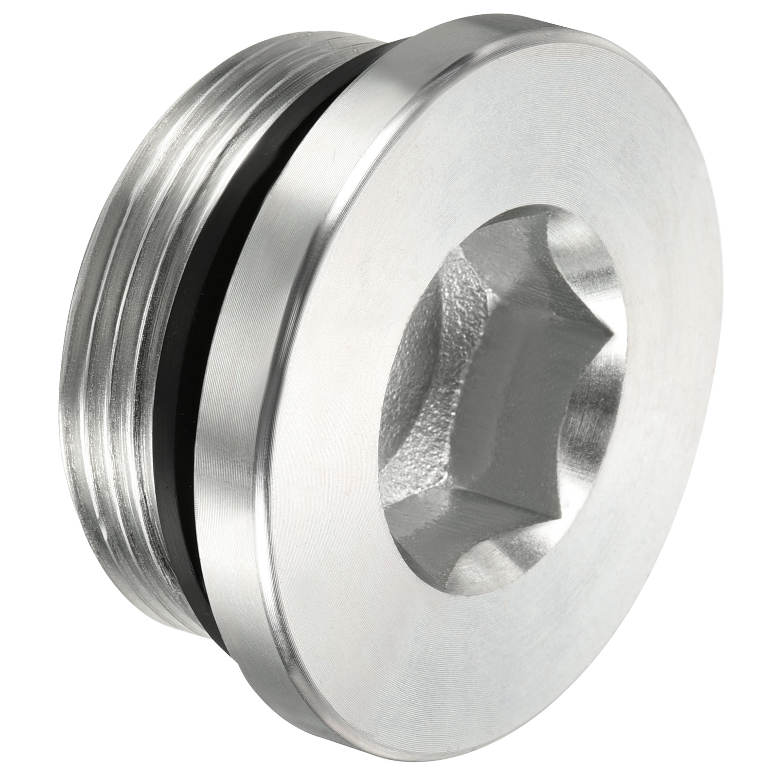 Uxcell M42*2 Internal Hex Head Pipe Fitting Plug, Male Thread 45# Steel ...