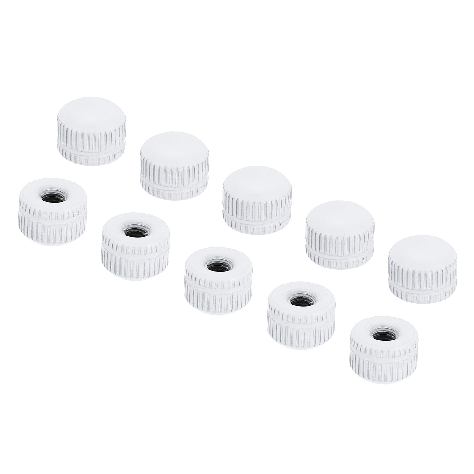 Uxcell M4x0.7 Cap Nut, 50 Pcs Acorn Nut Screw Knob Cap Insert Bolt ...