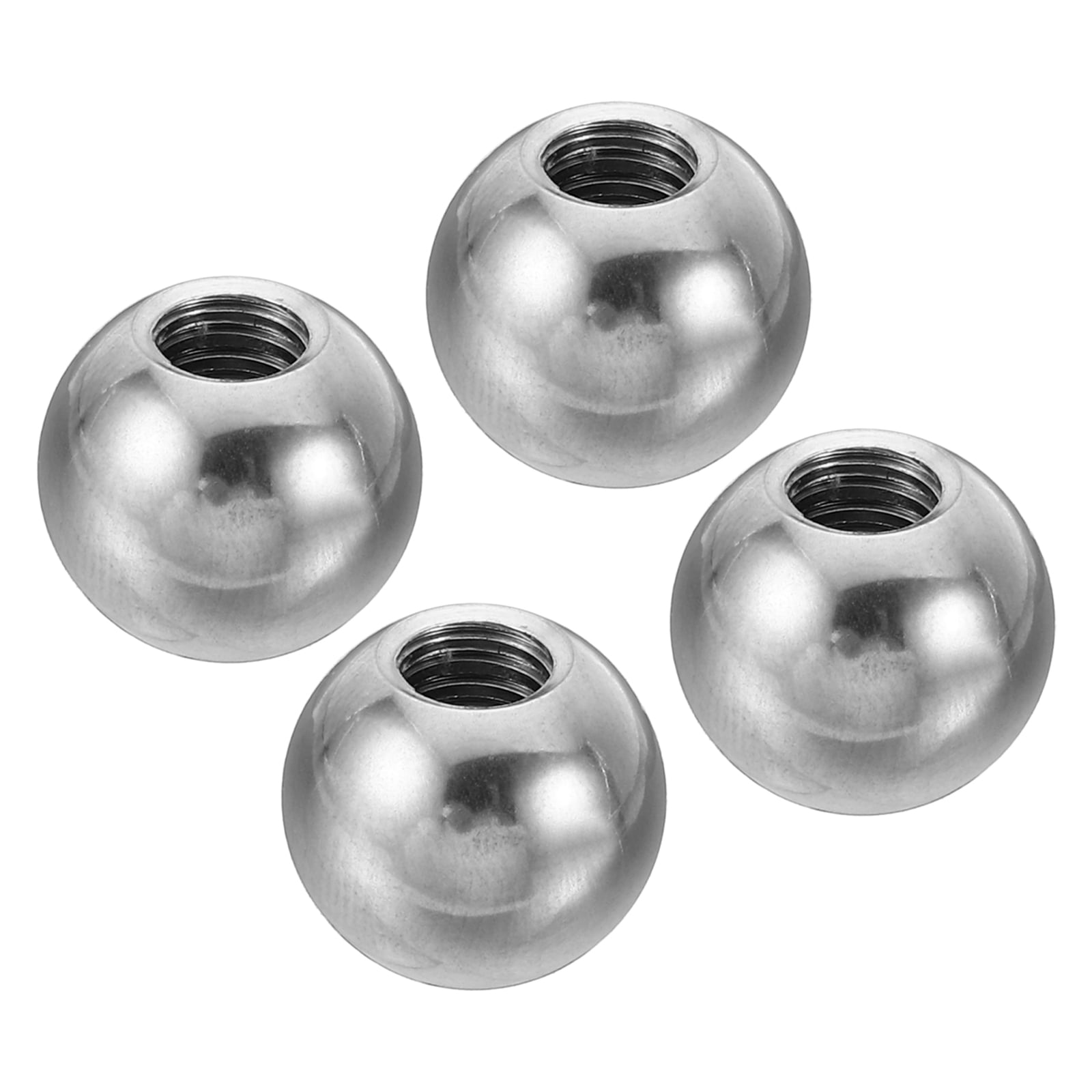 Uxcell M4x15mm Ball Nuts Knob, 4 Pack Thread 304 Stainless Steel Round ...