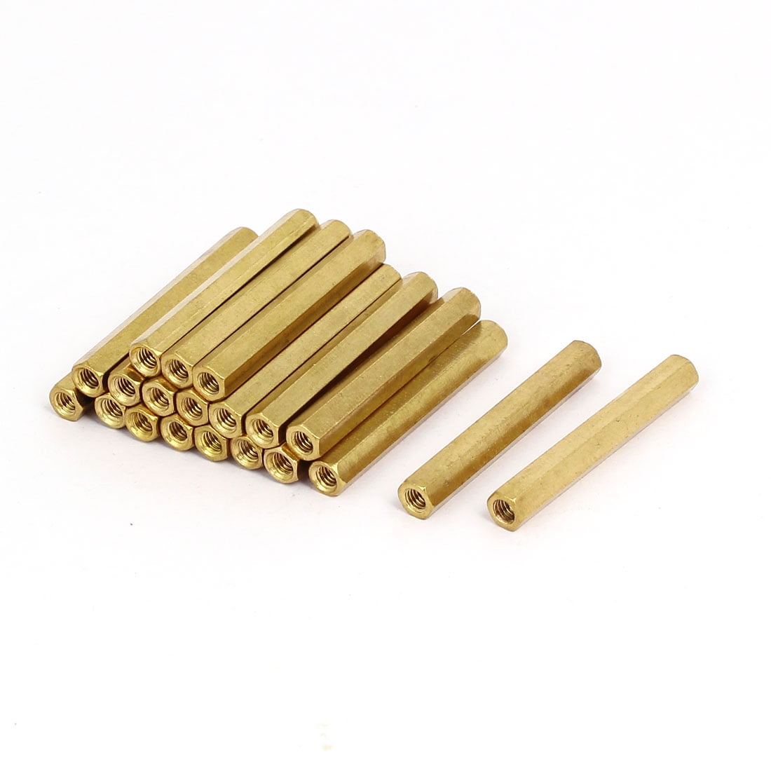 Uxcell M4x45mm Double Pass Hexagonal Column Standoff Support Spacers ...