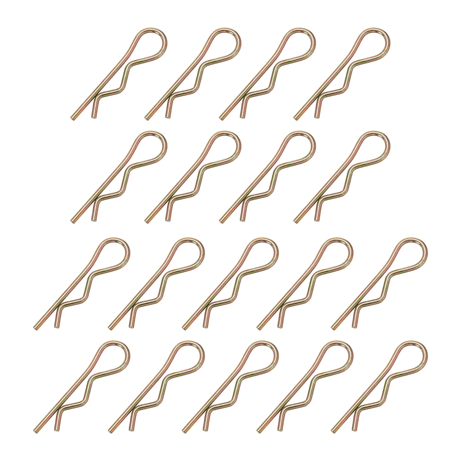 Uxcell M4x85mm Cotter Pins, 18 Pcs Heavy Duty R Clips Hardware Pin ...