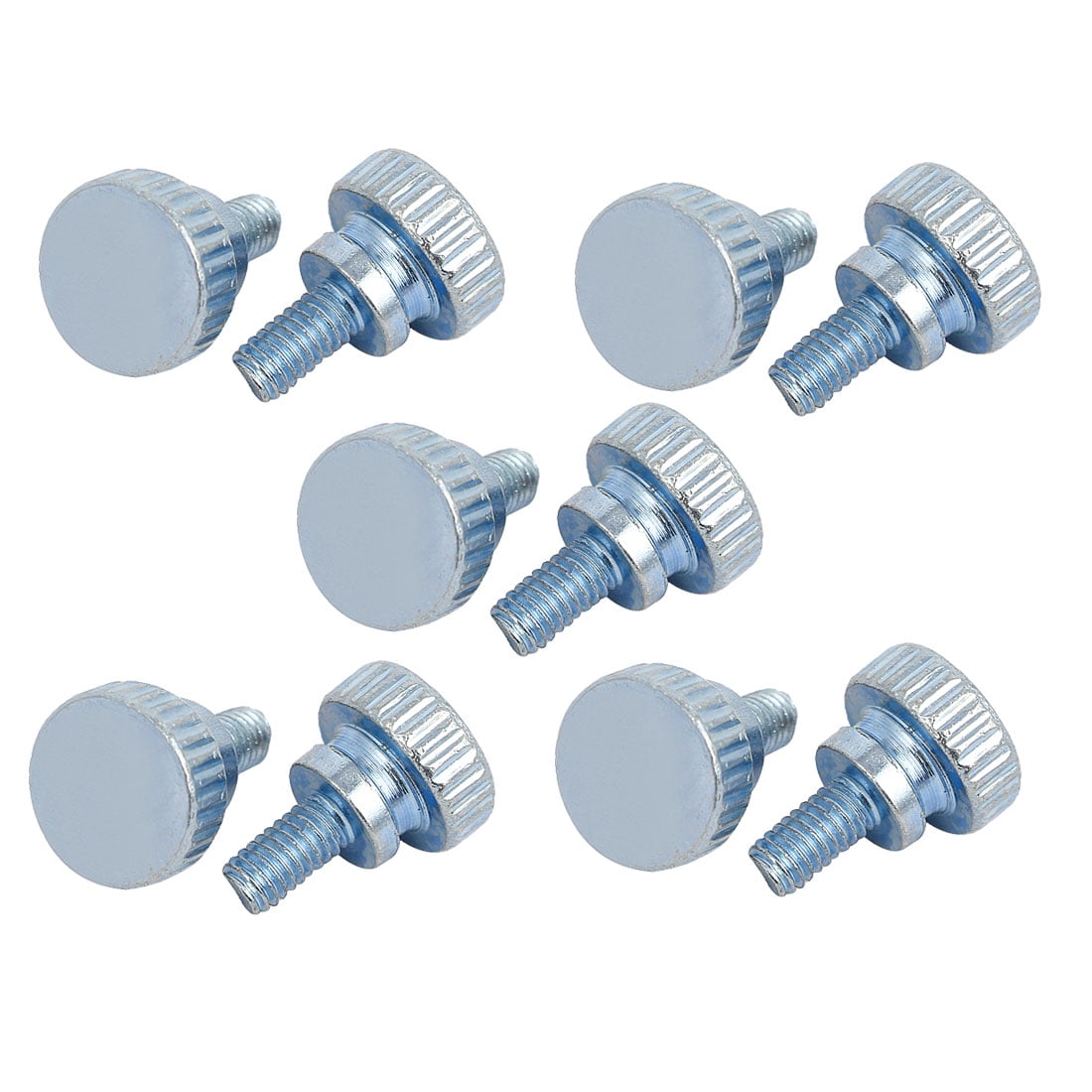 M4 Bolt Uxcell M4x25mm Thumb Screws (15-Pack) - Knurled Head Fully ...