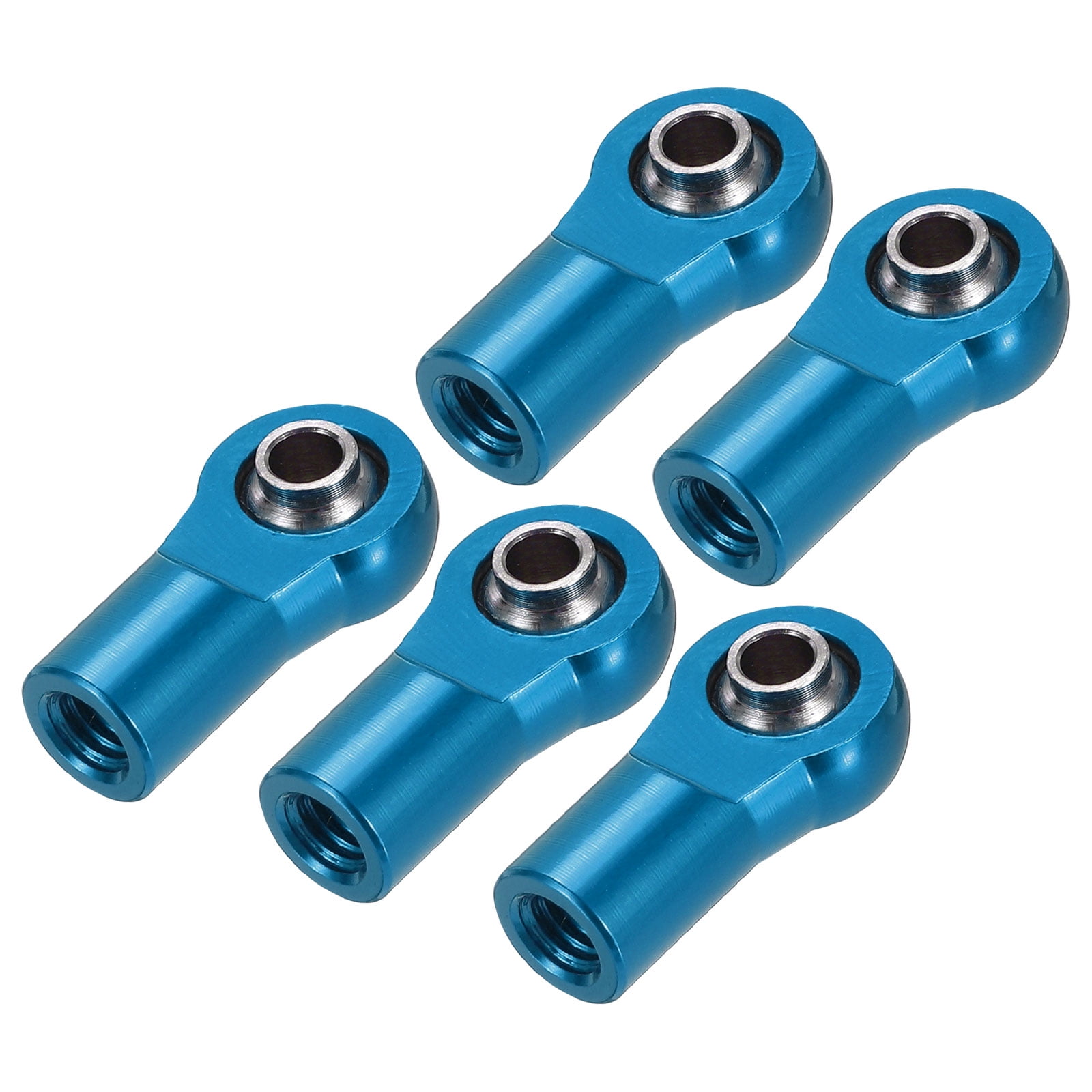 Unique Bargains M4xL20mm Lever Steering Linkage Tie Rod Ball Head Link Joint End Metal Blue for ...