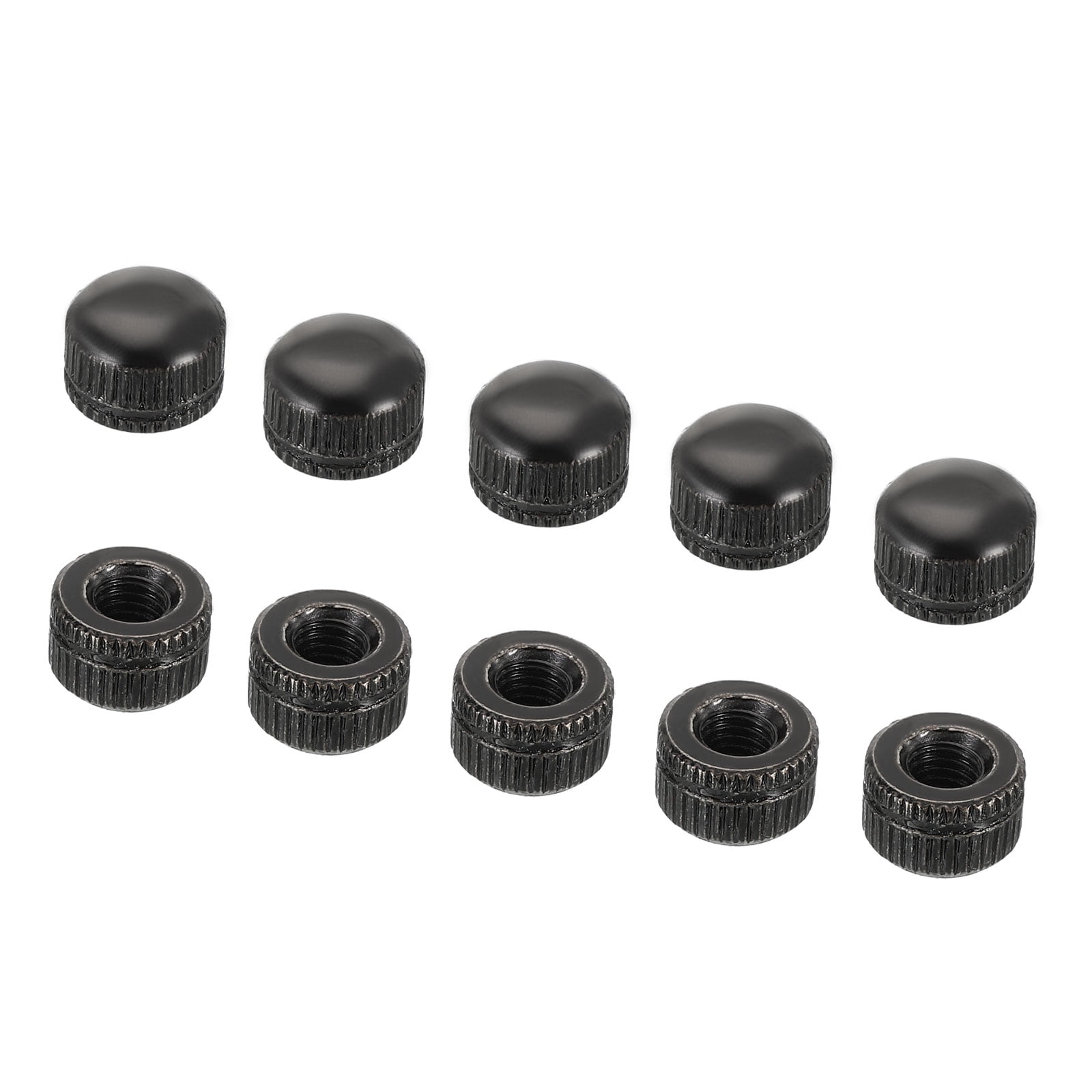 Uxcell M5 Acorn Cap Nut Bolt Cover Screw Caps Insert Female Thread ...