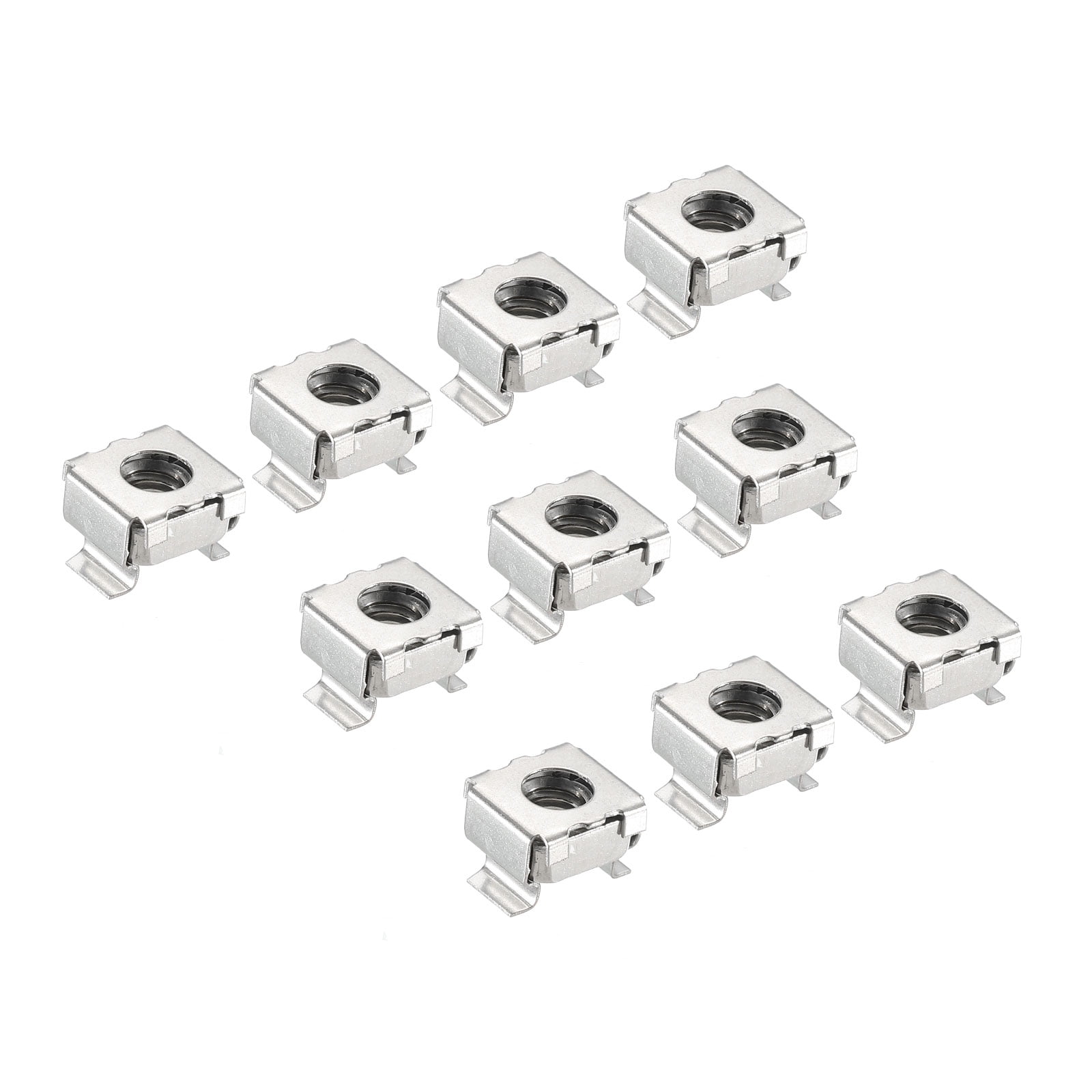 Uxcell M5 Cage 201 Stainless Steel Silver Tone 30 Pack - Walmart ...