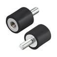 Uxcell M5 Male Female Rubber Anti Vibration Isolators Mount Shock ...