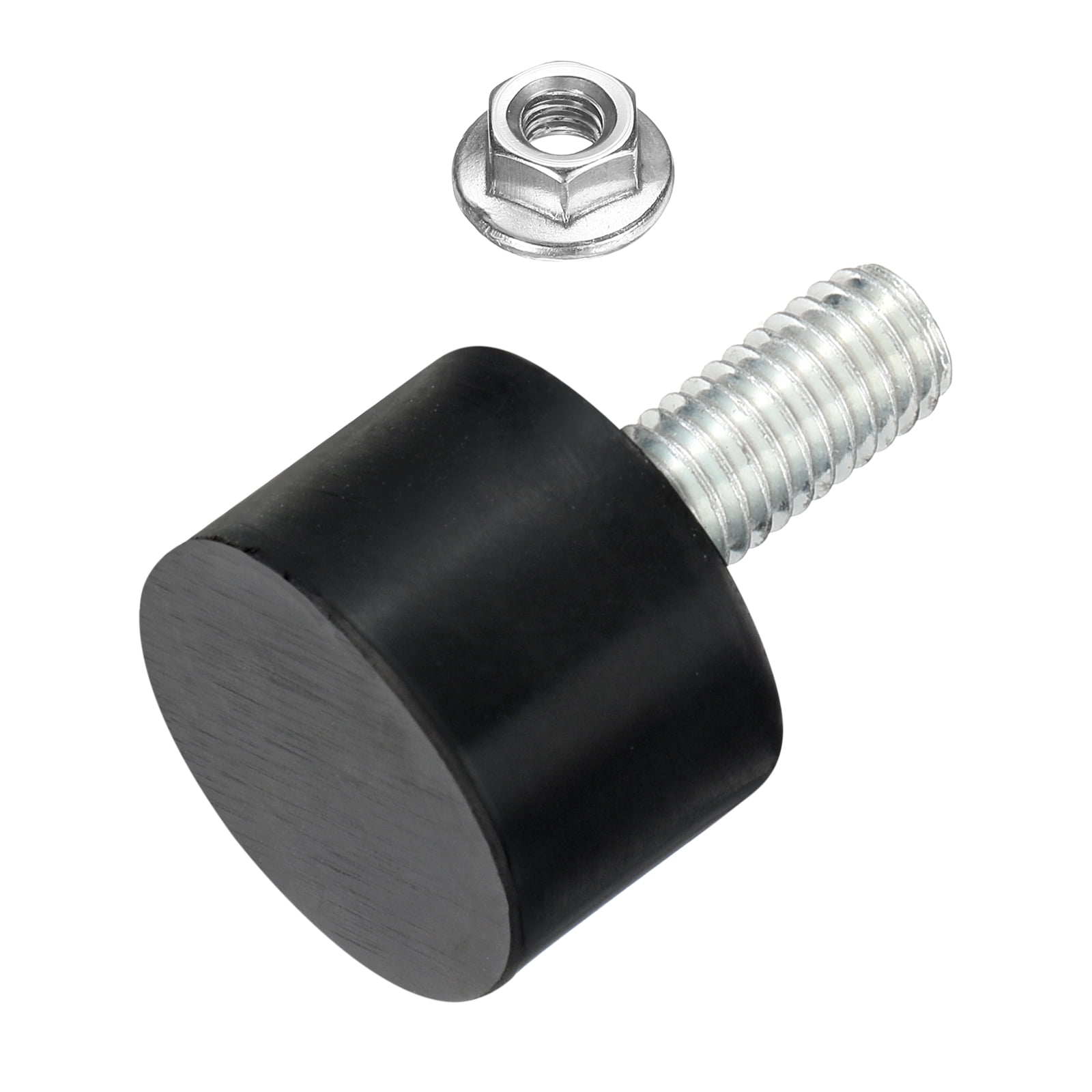 Uxcell M5 Thread Rubber Mounts, Vibration Isolators, Cylindrical Shock ...
