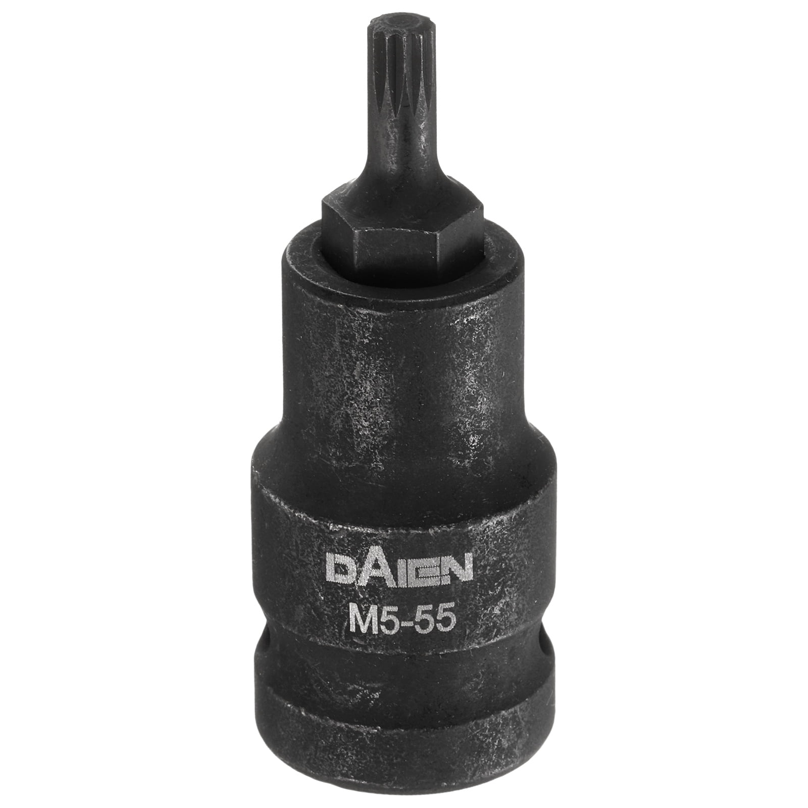 Uxcell M5 Triple Square Bit Socket 55mm/2.17" Length 1/2" Square Drive ...