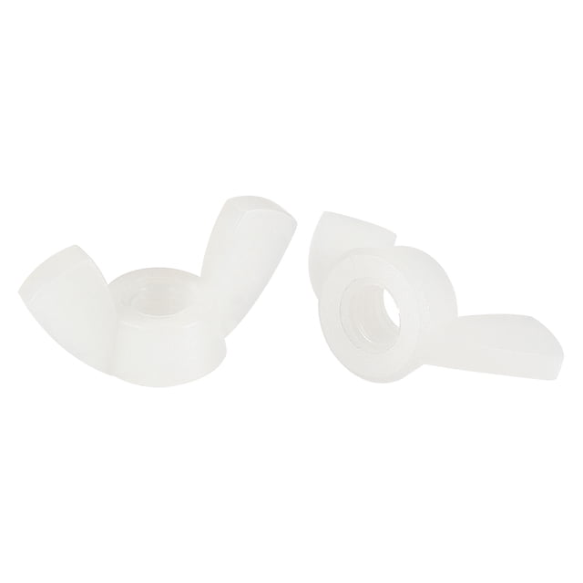 Uxcell M5 Wing Nuts Butterfly Nut Nylon Hand Twist Tighten Fasteners ...
