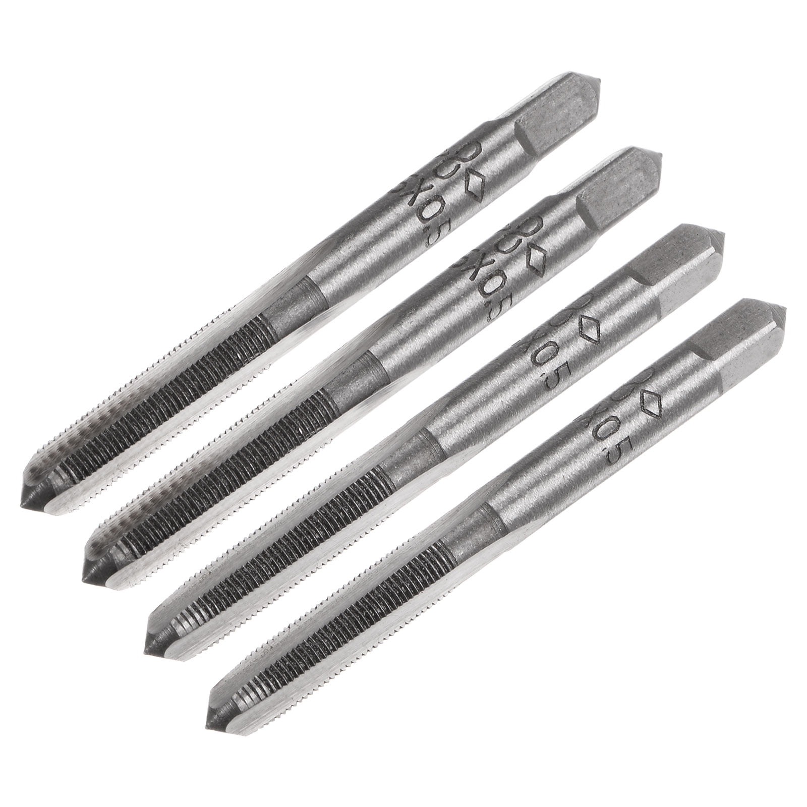 Uxcell M5 x 0.5 Alloy Tool Steel Taper/Bottom Screw Thread Taps Metric ...