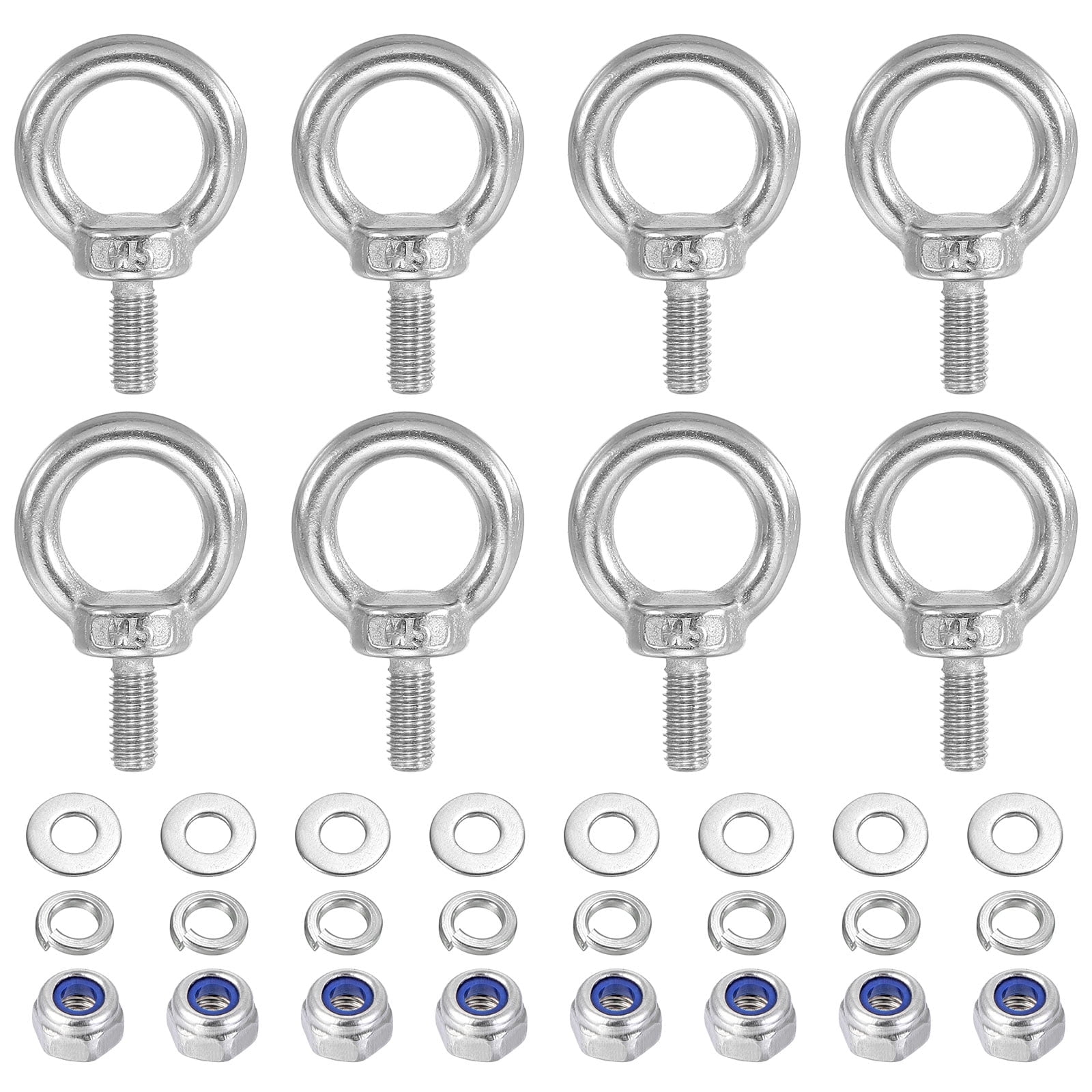 M3 Nuts PATIKIL Lifting Shoulder s, 4 Pack M6x30 Screw Bolt 304 ...