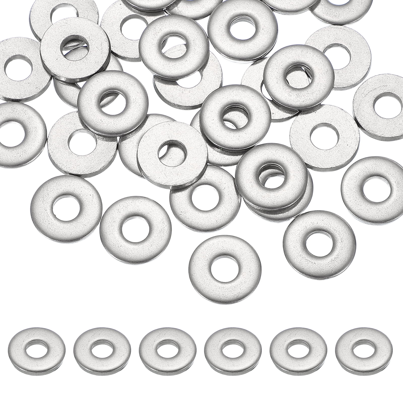 Uxcell M5 x 15mm Metal Screw Washers Set, 36Pcs 304 Stainless Steel ...