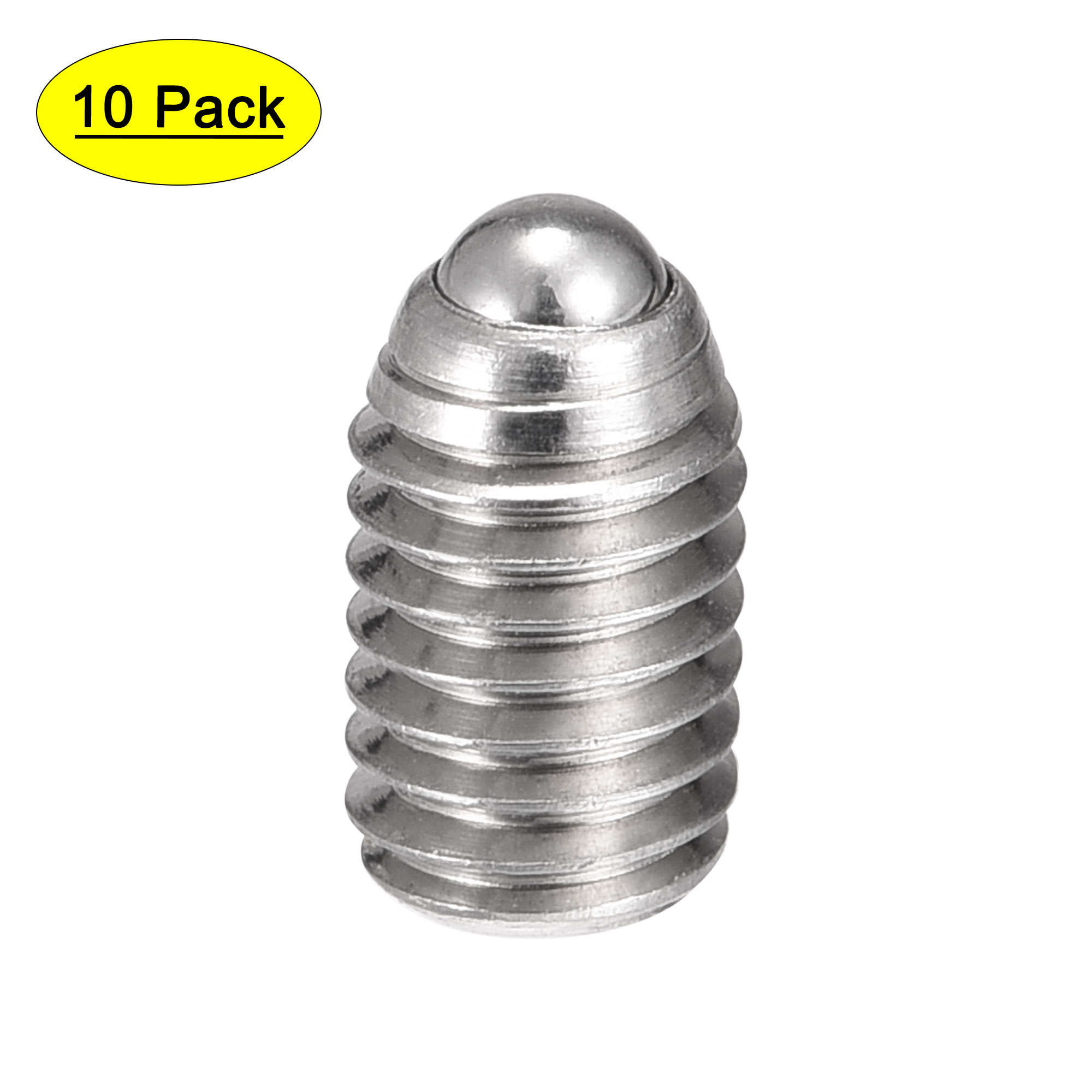 Uxcell M5 x 8mm 304 Stainless Steel Spring Hex Socket Ball Point Set ...