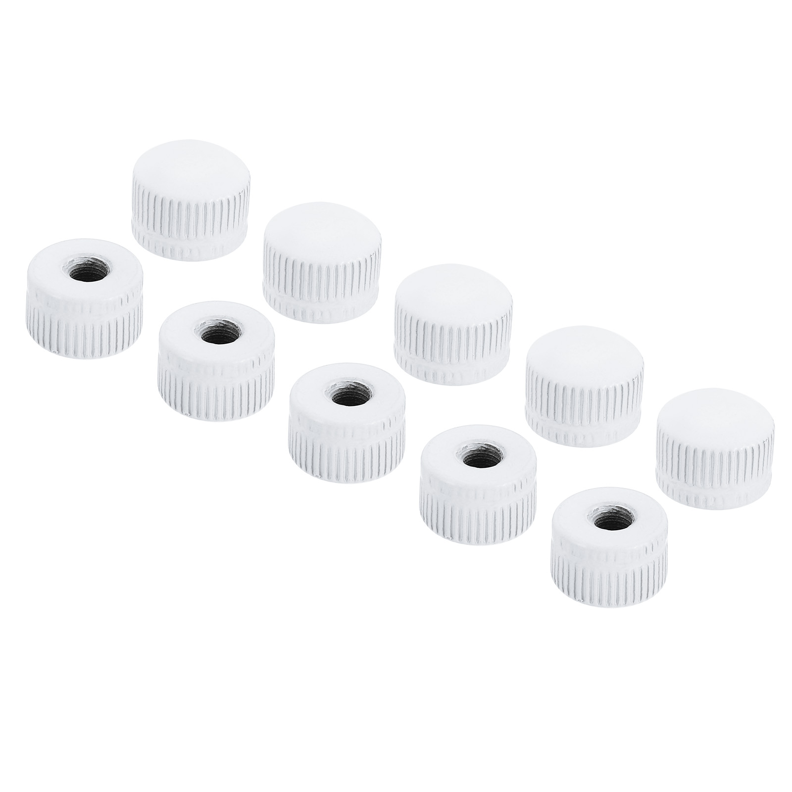 Uxcell M5x0.8 Cap Nut, 15 Pcs Acorn Nut Screw Knob Cap Insert Bolt ...