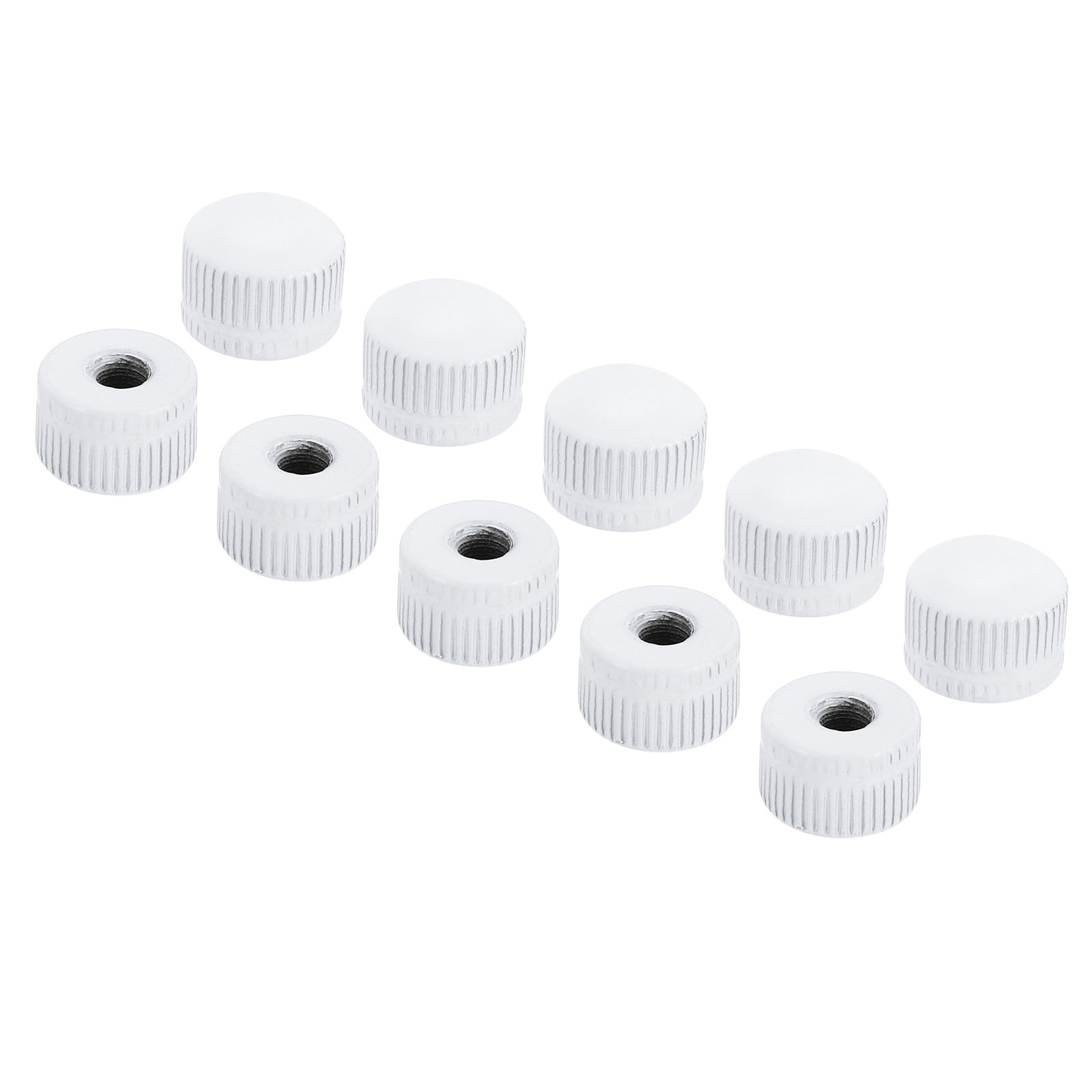 Uxcell M5x0.8 Cap Nut, 25 Pcs Acorn Nut Screw Knob Cap Insert Bolt ...