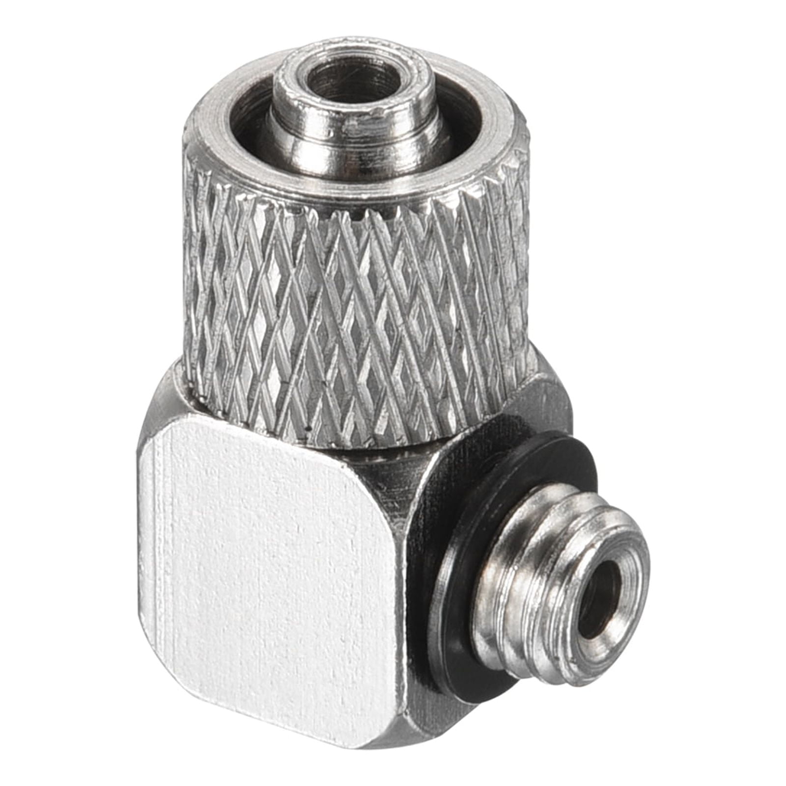Uxcell M5x0.8 Compression Fitting Connector Male Thread Push to Quick ...