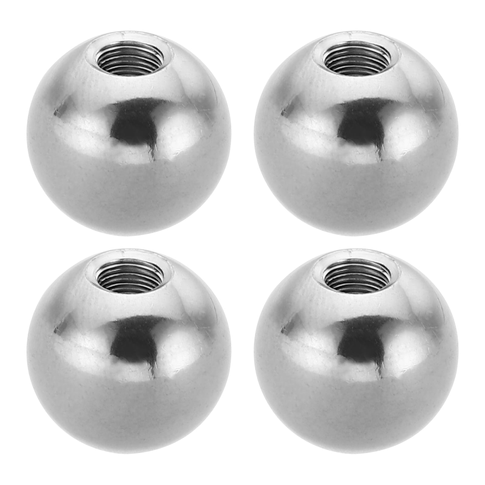 Uxcell M5x15mm Ball Nuts Knob, 4 Pcs Female Thread 304 Stainless Steel ...