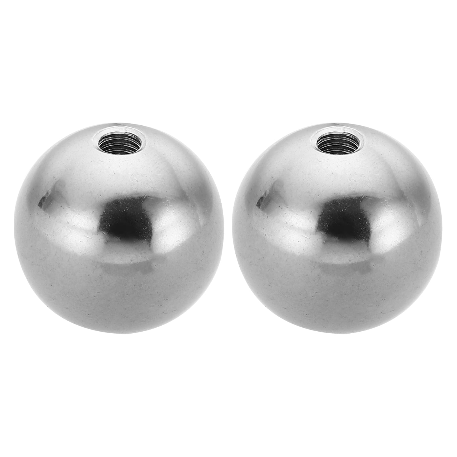 Uxcell M5x25mm Ball Nuts Knob 2 Pcs Female Thread 304 Stainless Steel Round Blind Hole Screw