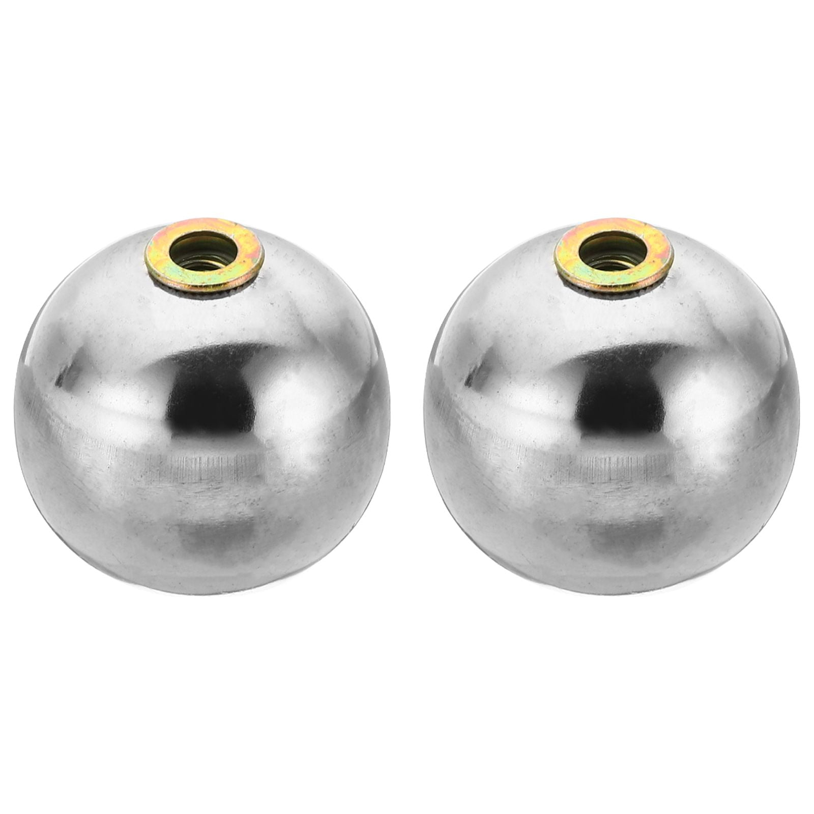 Uxcell M5x32mm Ball Nuts Knob, 2 Pcs Hollow Female Thread 304 Stainless ...