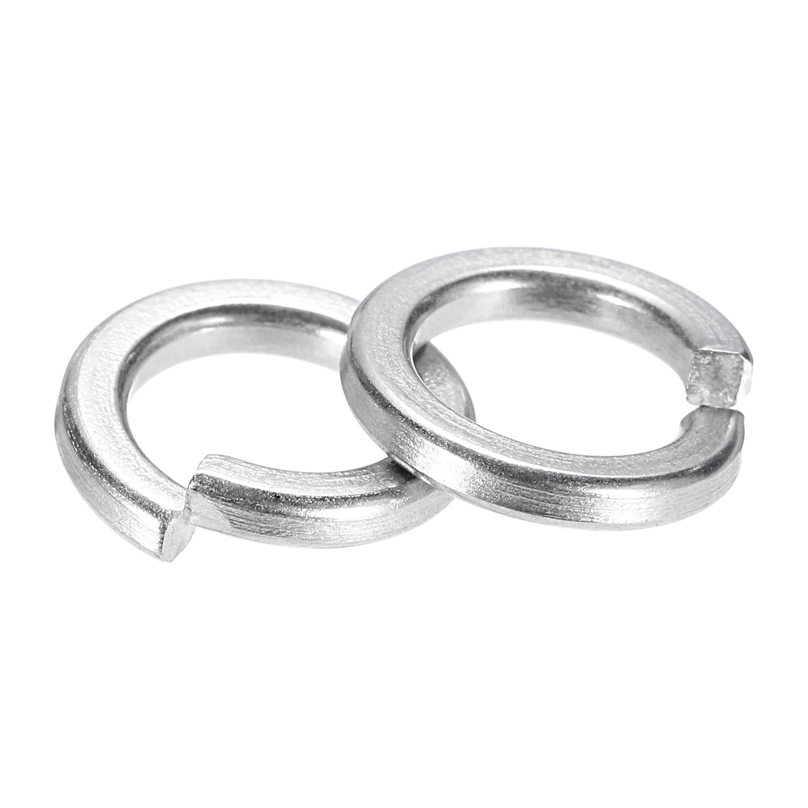 Uxcell M6 304 Stainless Steel Spring Lock Washer Split Lock Washer Lock ...